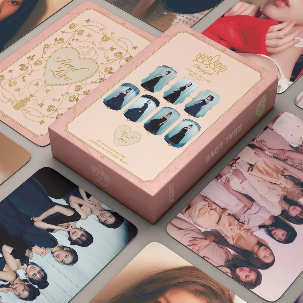 55pcs/Set Kpop MONSTA X lomo cards SHAPE of LOVE photo cards OH MY GIRL ...