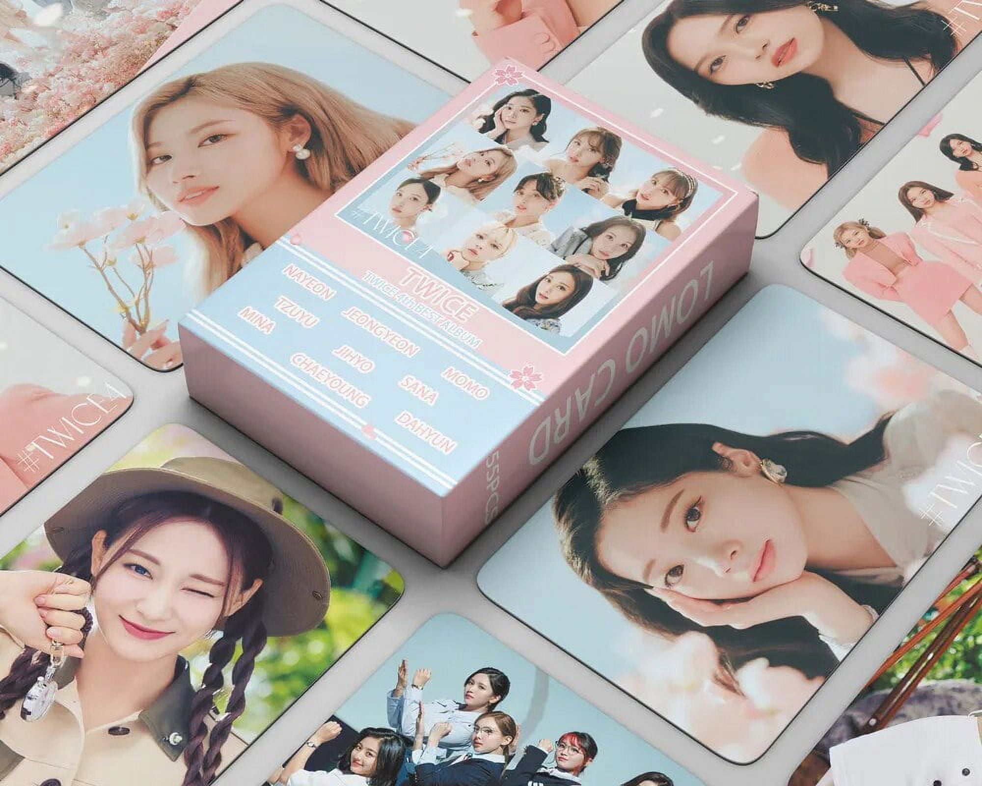 55pcs/Set Kpop TWICE Moonlight Sunrise photo cards IVE Fans meetup lomo ...