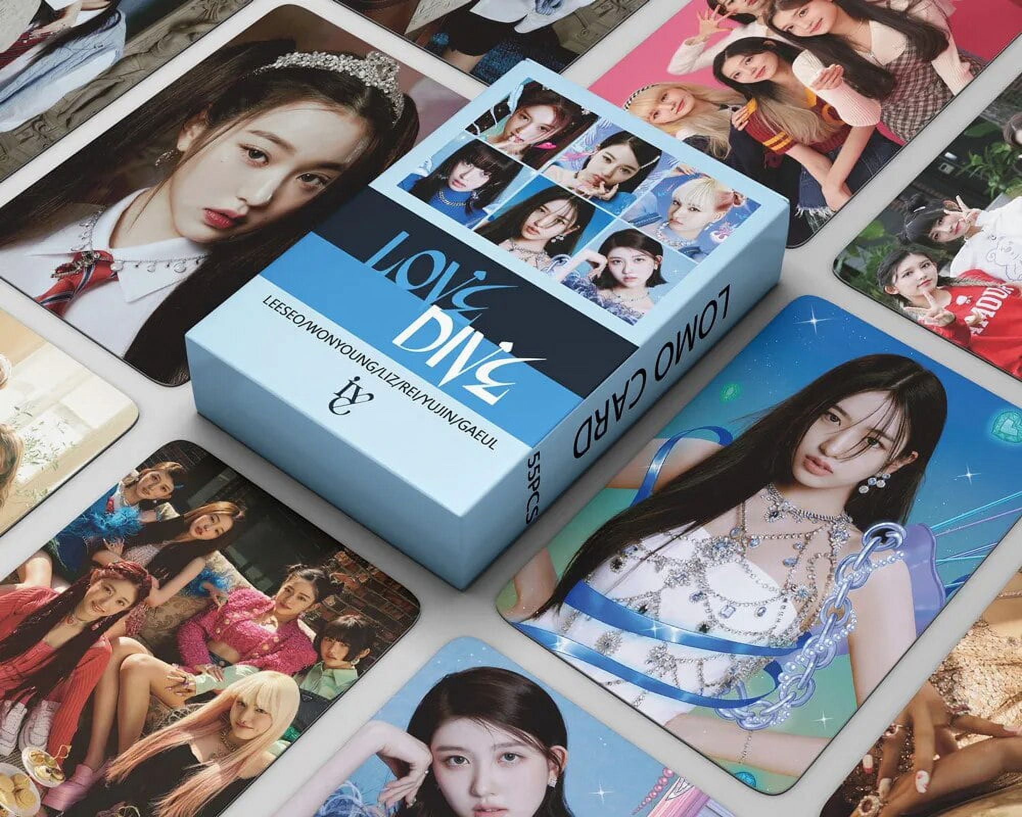 55pcs/Set Kpop TWICE Moonlight Sunrise photo cards IVE Fans meetup lomo ...