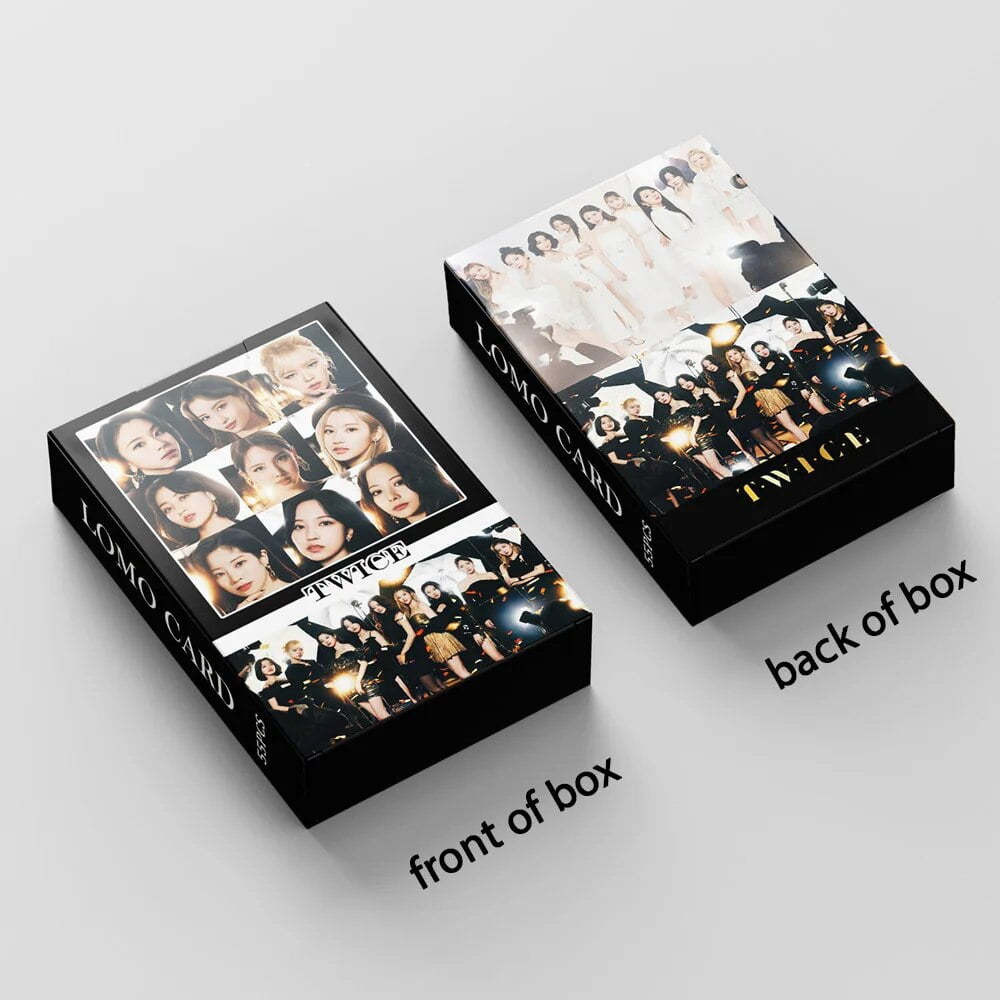 55pcs/Set Kpop TWICE Moonlight Sunrise photo cards IVE Fans meetup lomo ...
