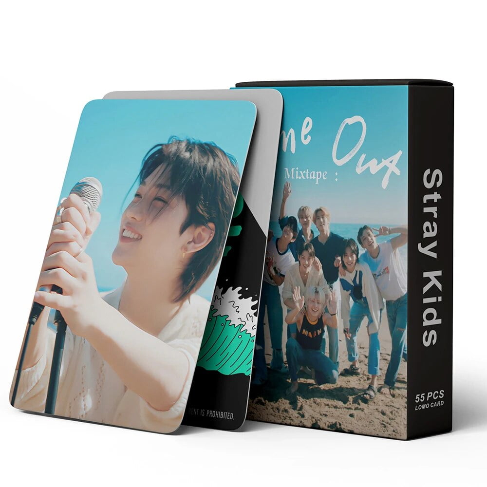 55pcs/set Kpop Stray Kids MAXIDENT Time out CIRCUS NOEASY New Album Lomo Cards High Quality HD ...