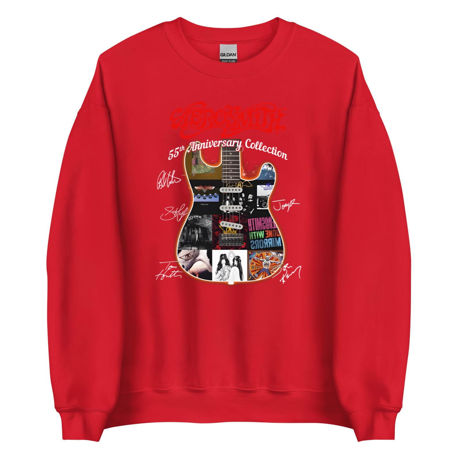 55th Anniversary Collection Legendary Rock Band Signatures Sweatshirt ...