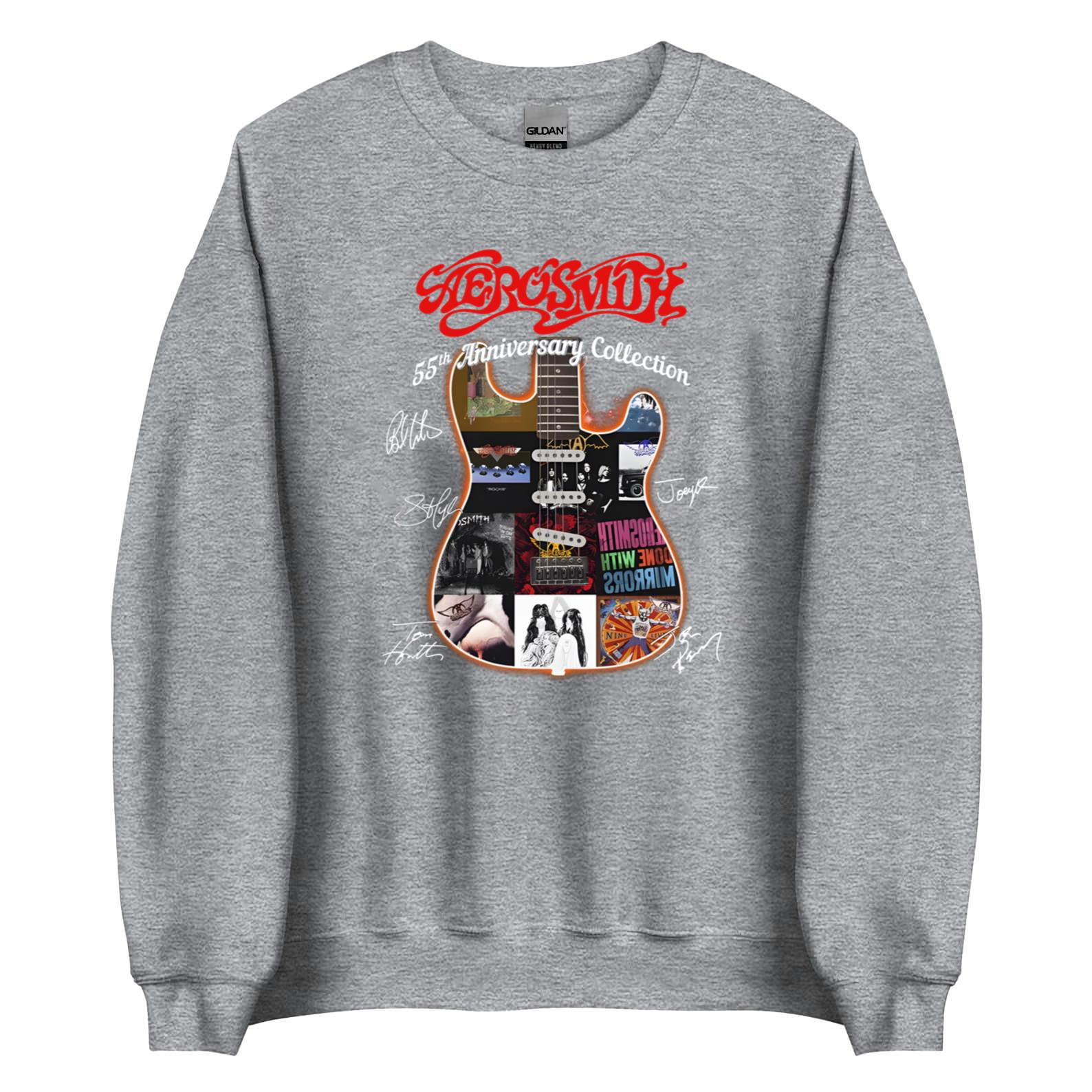 55th Anniversary Collection Legendary Rock Band Signatures Sweatshirt ...