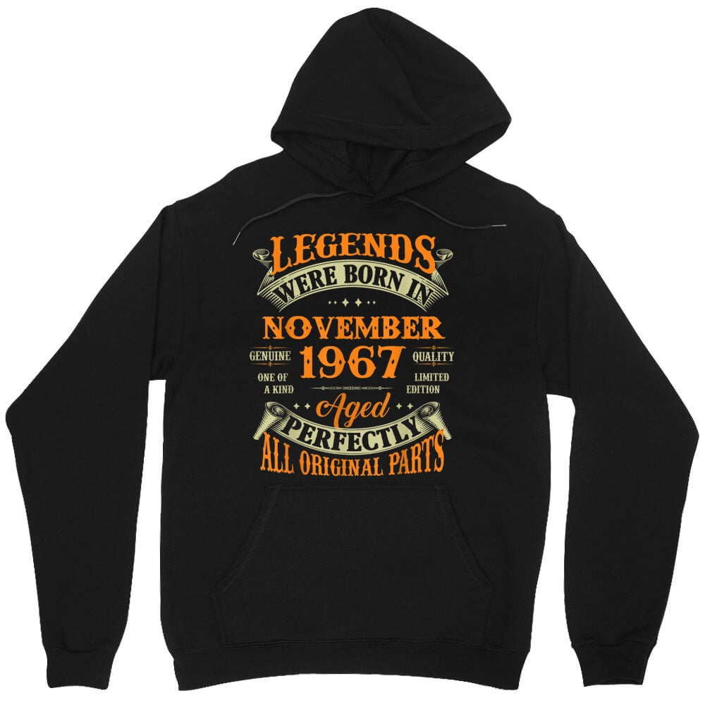 55th Birthday Gift Legends Born In November 1967 Graphic 55 Yrs Old ...