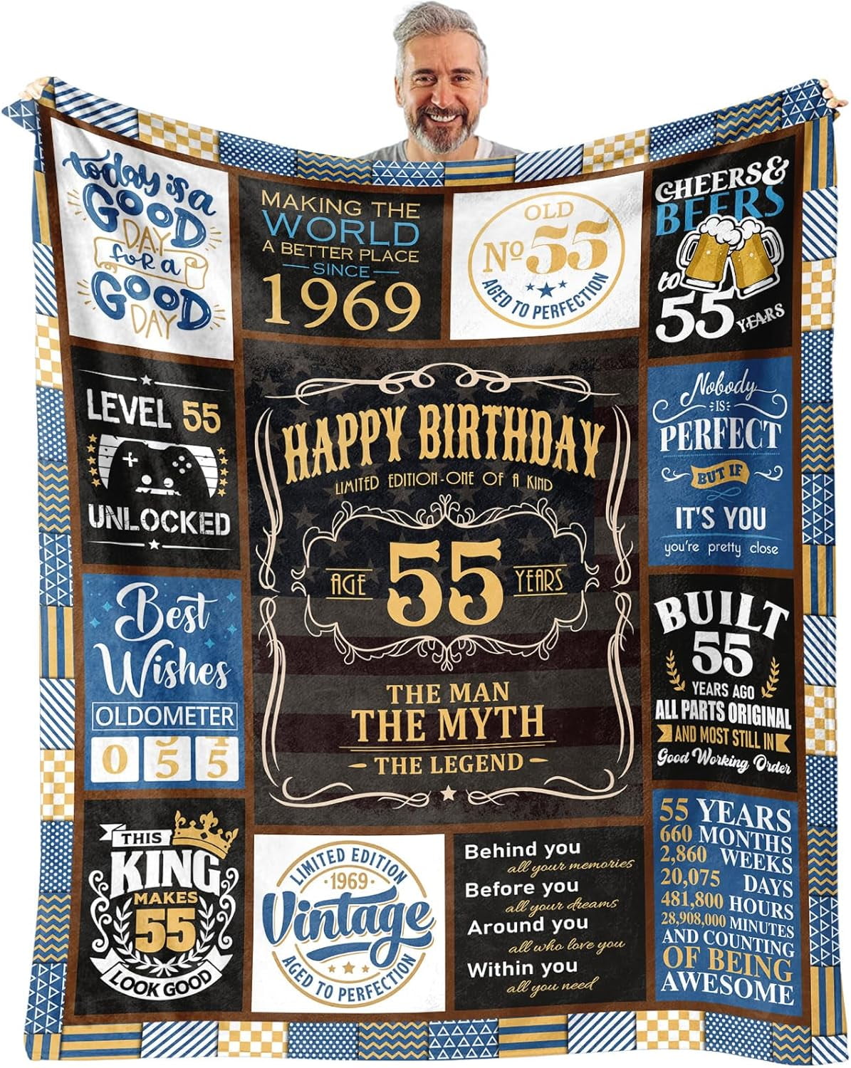 55th Birthday Gifts for Men - 55 Birthday Gifts for Men - Birthday Gifts for 55 Year Old Man ...