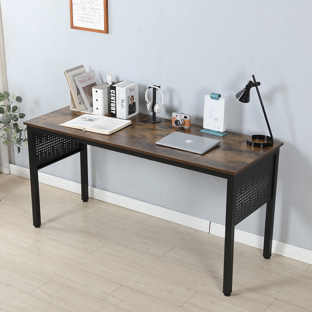 55x24 Inches Laptop Computer Desk Home Office Desk Workstation With ...