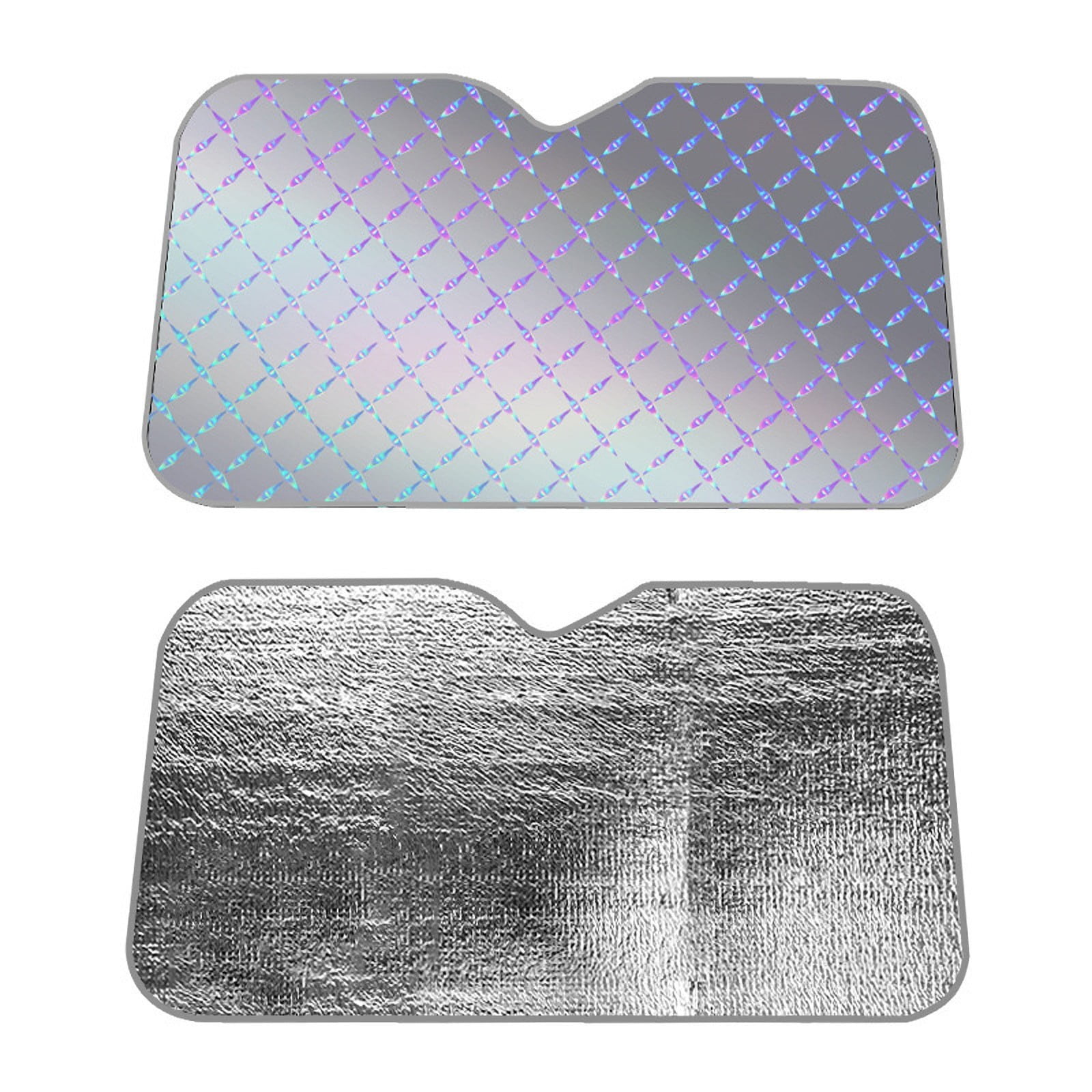 55x28inch Car Sunshade Front Thickened Sun Block Summer Sunscreen Heat ...