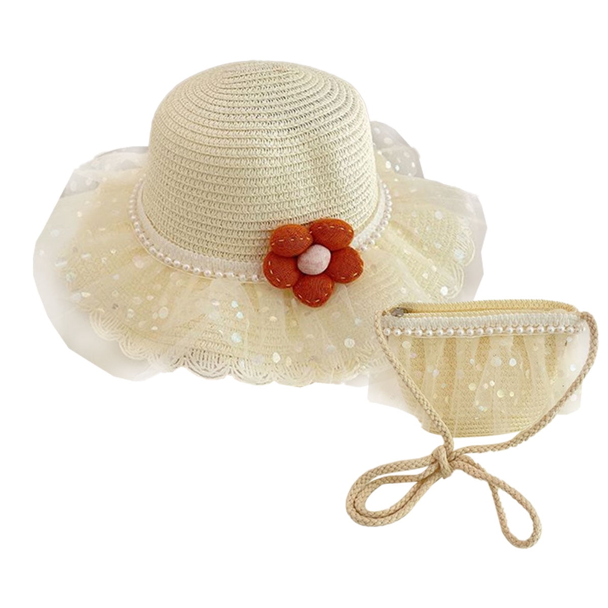 56-58cm hat circumference female summer sunshade fisherman hat straw ...