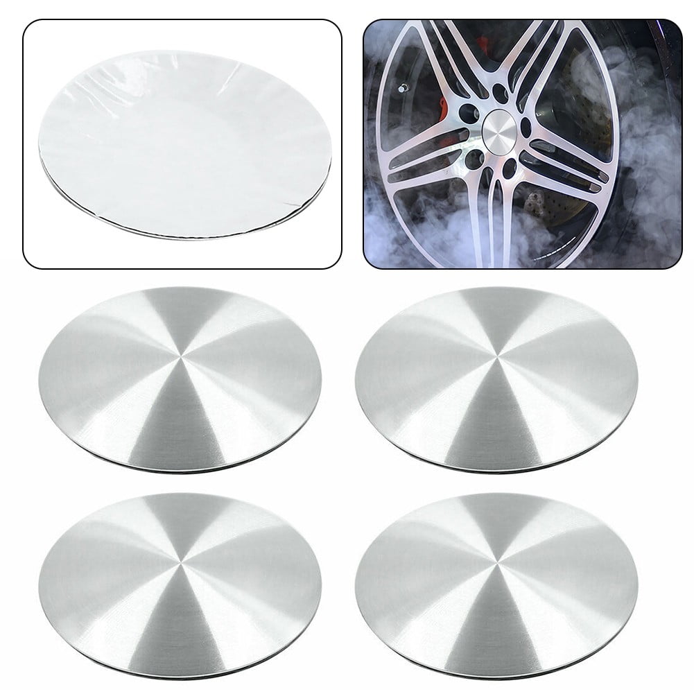 56.5mm Silver Tone Auto Car Wheel Center Hub Cap Sticker Emblem Badge ...