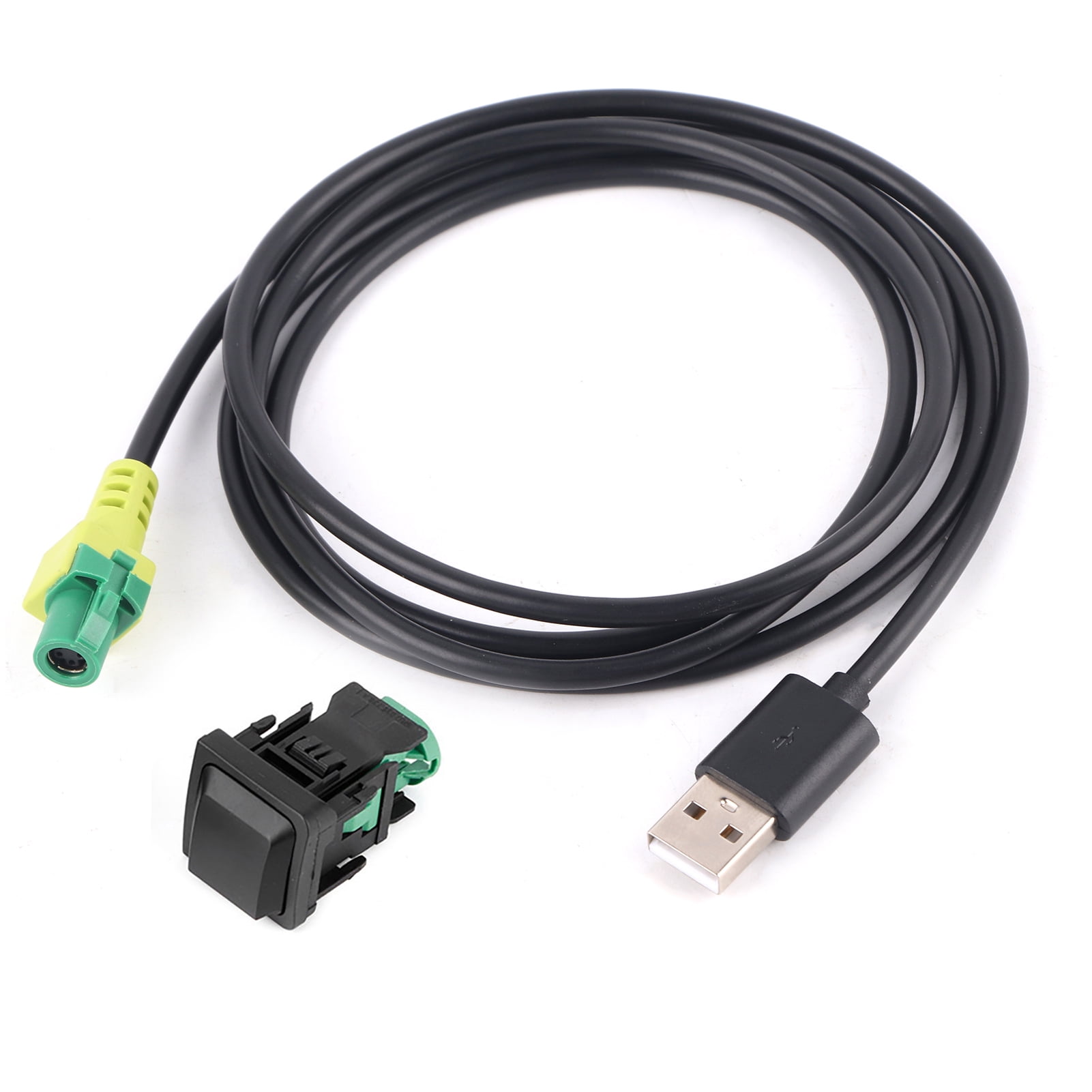56.7in Auto Audio USB Cable Adapter CD Player System Connector Jack ...