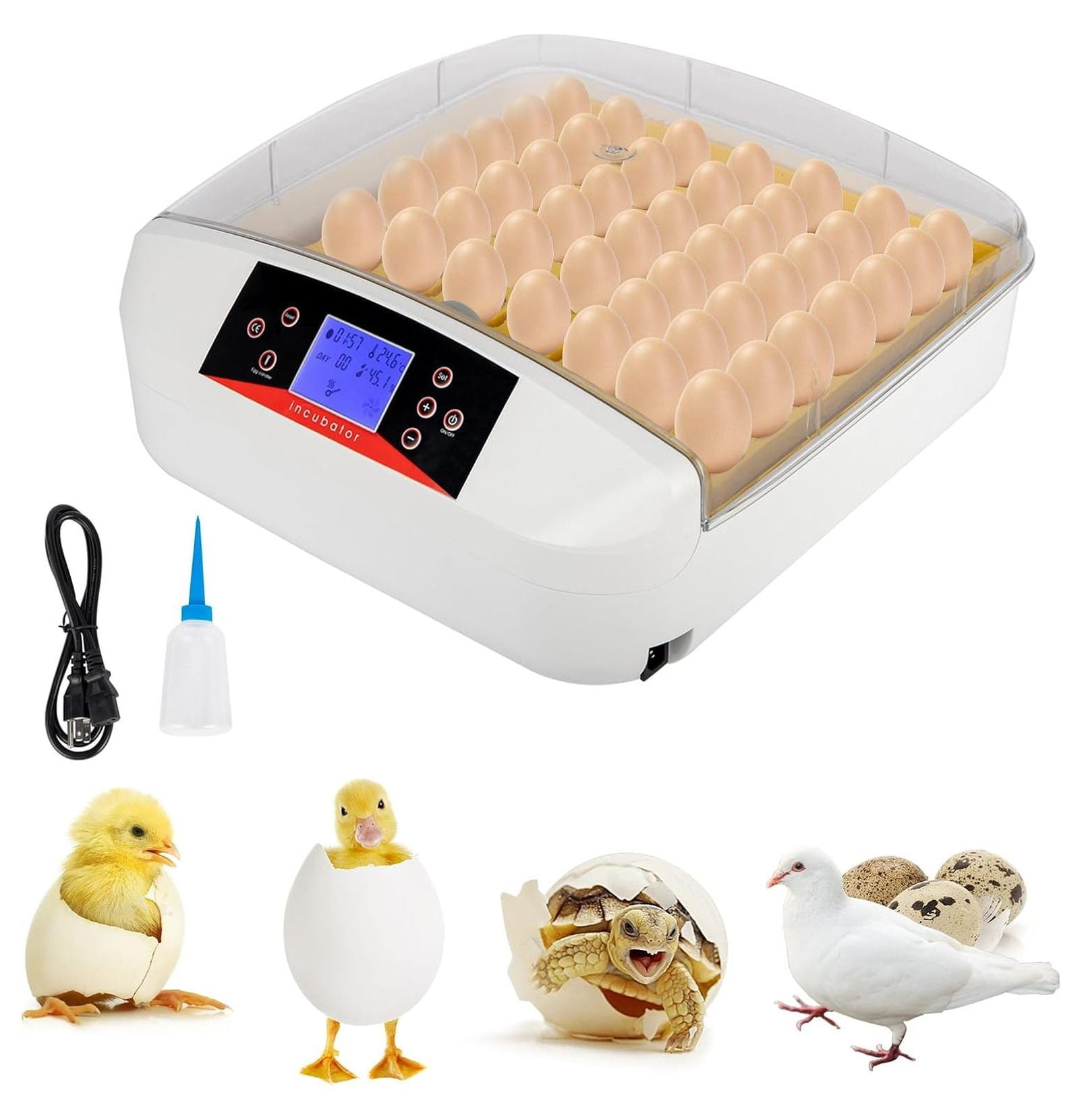 56 Egg Incubators for Hatching Eggs, Chicken Egg Incubator with ...