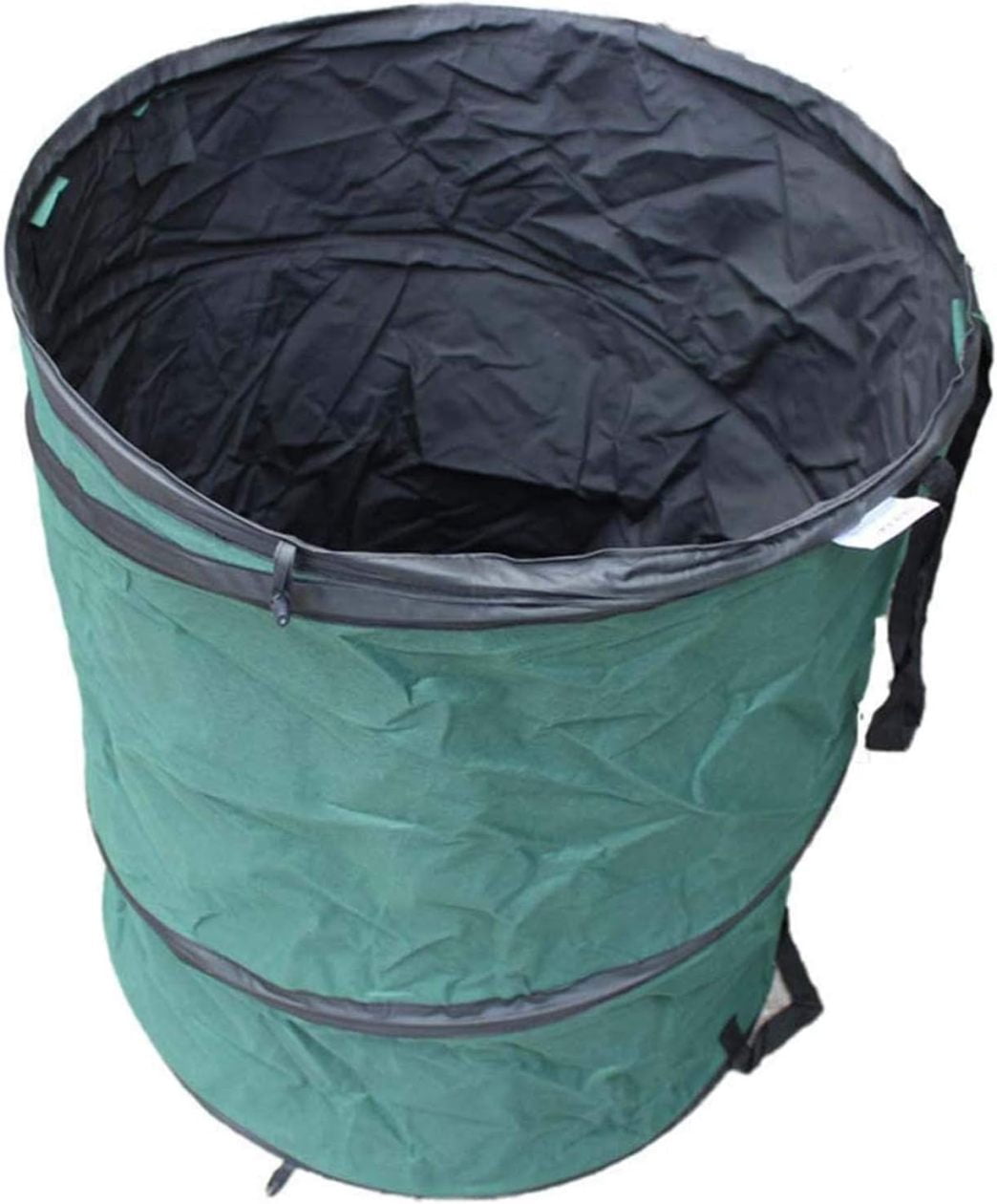 56-Gallon Canvas Garden Waste Bag Bucket 1Packs, Reusable Yard Leaf Bag ...