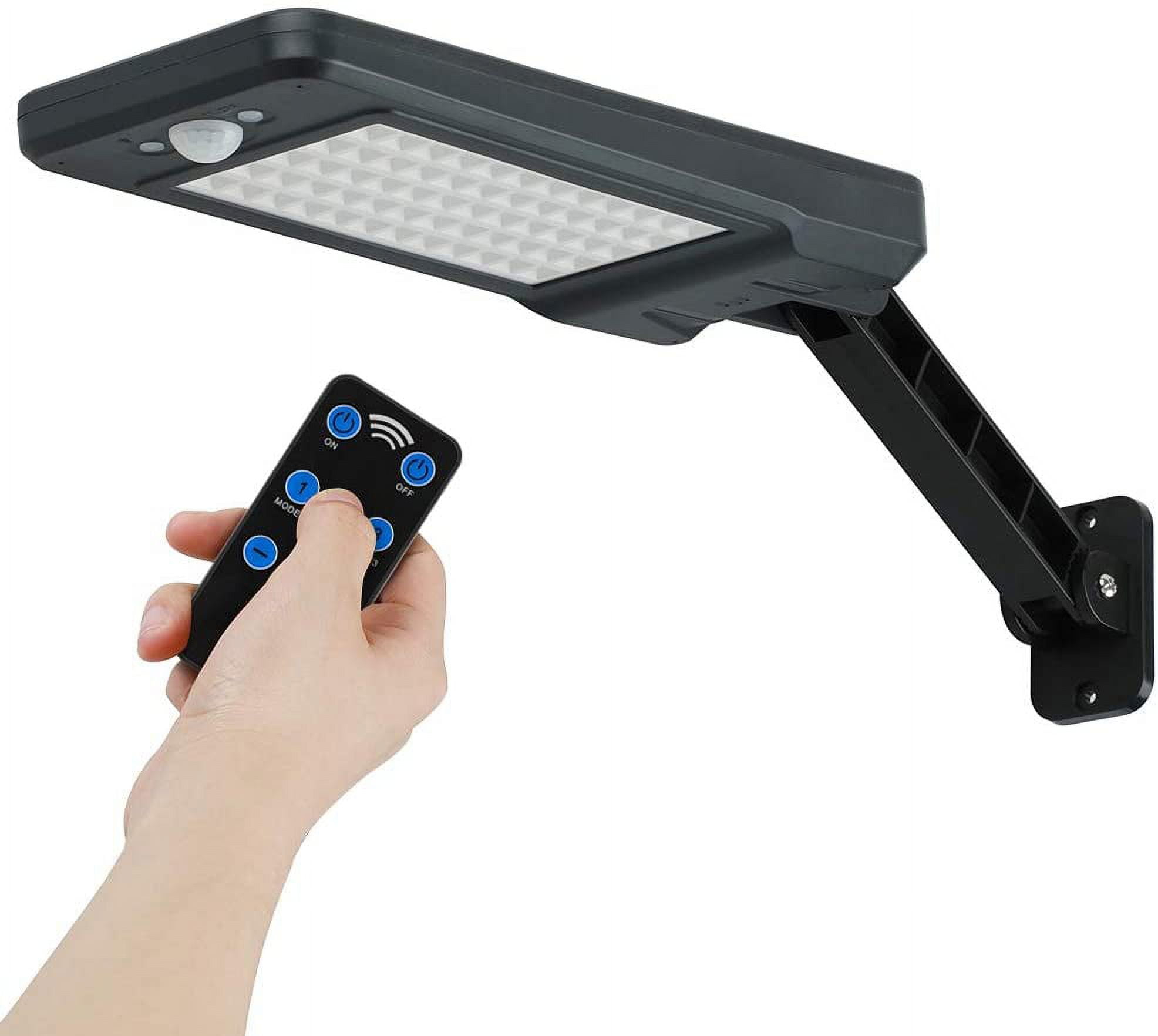 56 LED 550LM Solar Lights Outdoor Waterproof IP65, Remote Control Led ...