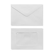 6 x 9 Full Face Window Envelopes - 28lb. Bright White (50 Qty ...