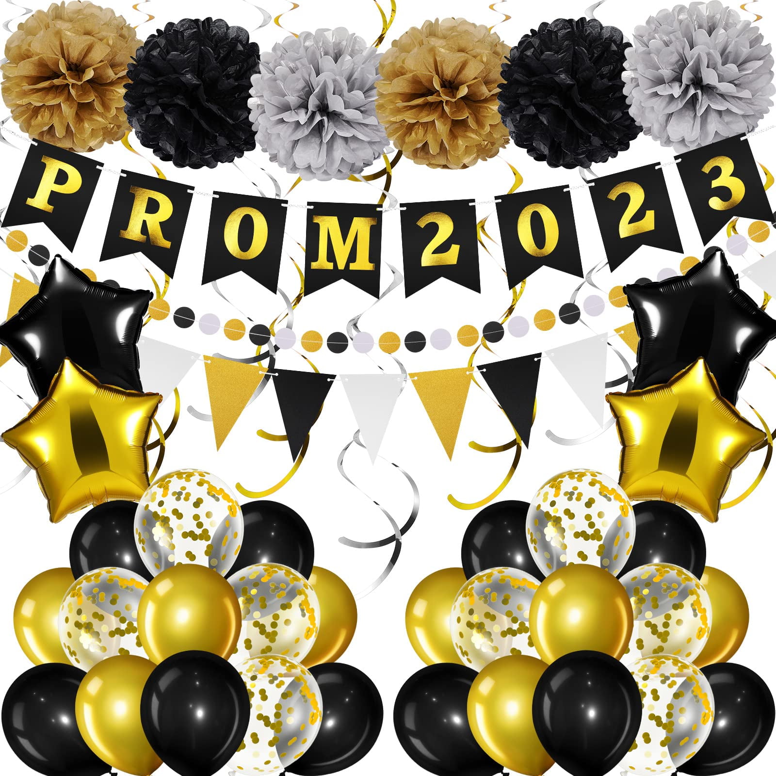 56 PCS Graduation Decoration CM31 Congrats Grad Party Supplies Prom ...