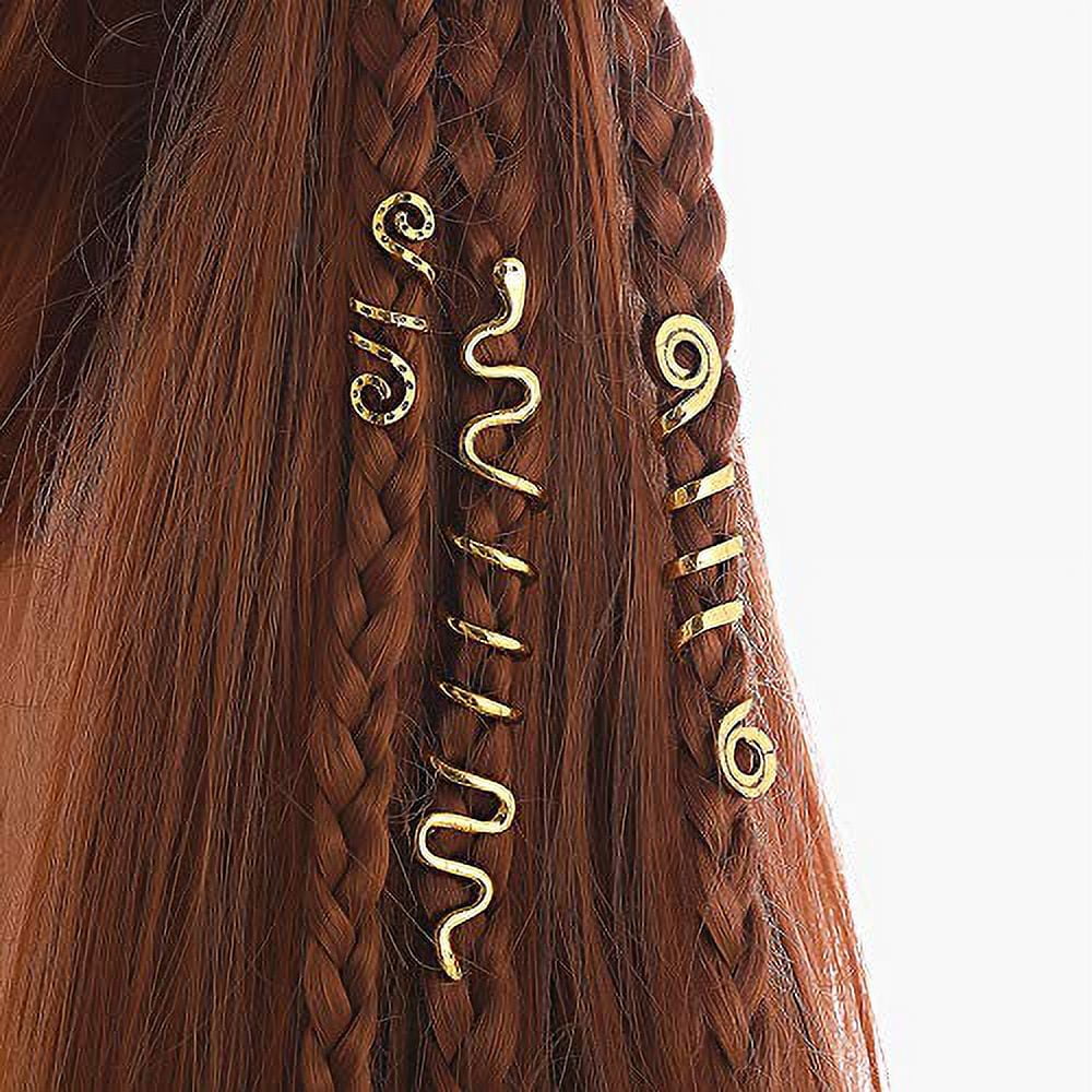 56 PCS Hair Jewelry for Braids Accessories, Hair Beads for Braids ...