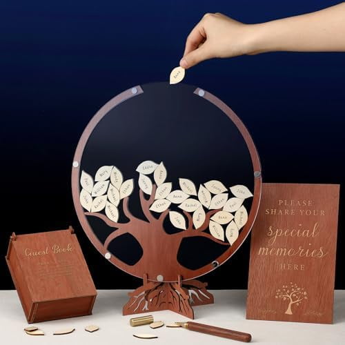 56 Pcs Funeral Guest Book Alternatives Set for Memorial Service Elegant ...