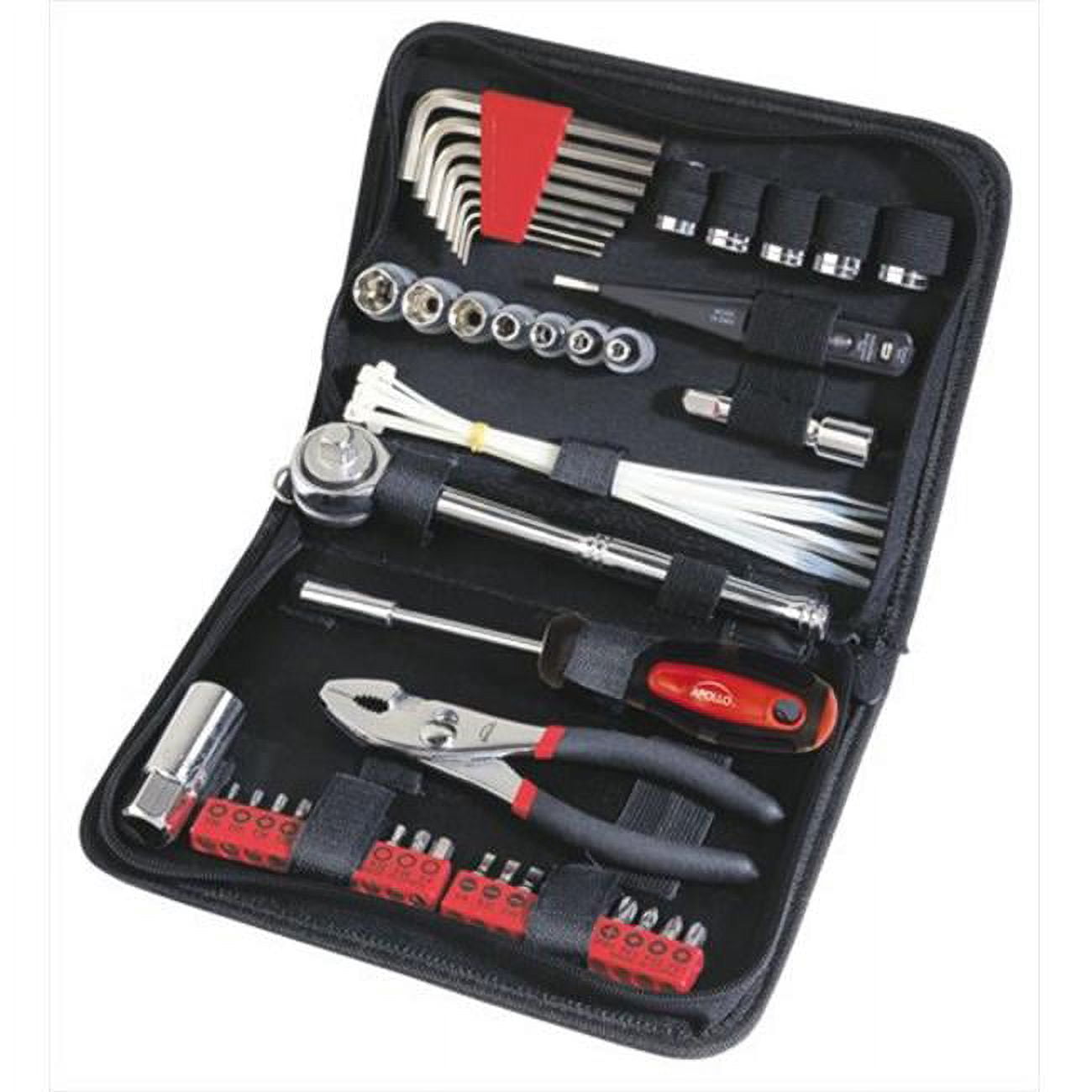56 Piece Auto Tool Set In Zipper Case - Walmart.com