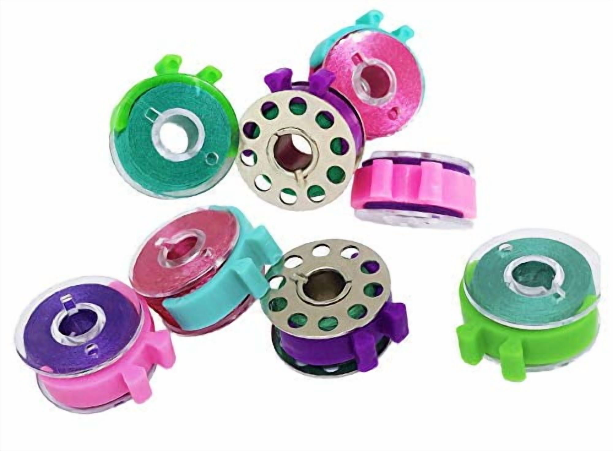 56 Piece Bobbin Holder Set for Sewing Machines - Bobbin Clamps for ...