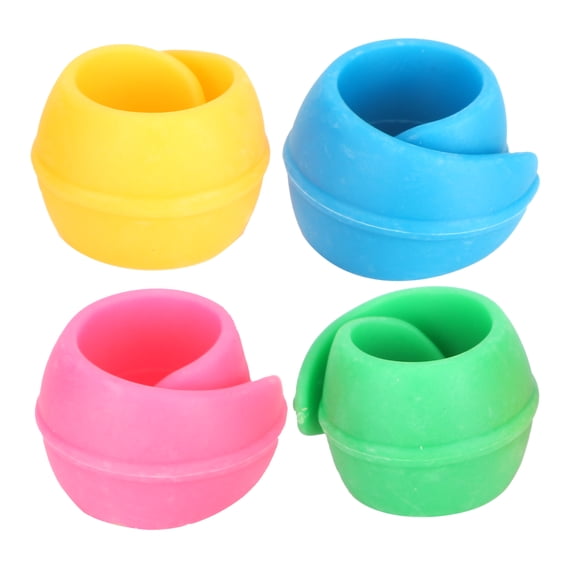 56-Piece Silicone Sewing Spool Hugger Set with Bobbin Thread Clamps and ...