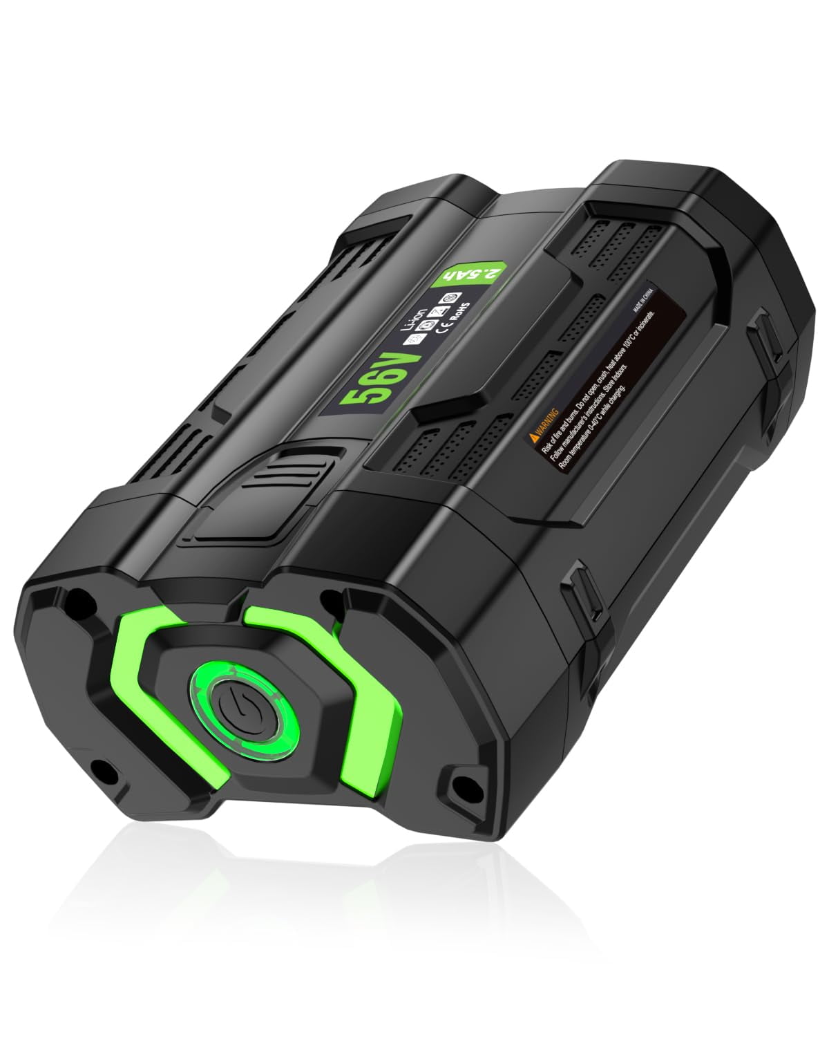 56-Volt 2.5Ah Battery Compatible with EGO 56V 2.5Ah Battery BA2800 ...