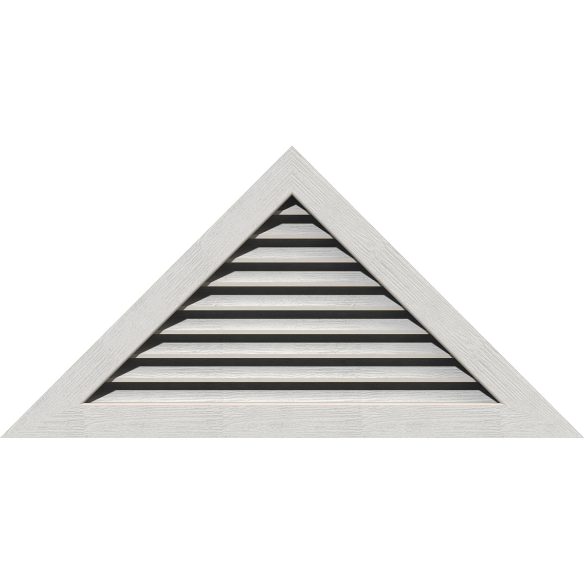 56"W x 11 5/8"H Triangle Gable Vent (81"W x 16 7/8"H Frame Size) 5/12 ...