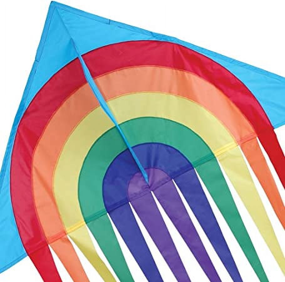 56 in. Streamer Delta Kite - Rainbow - Walmart.com