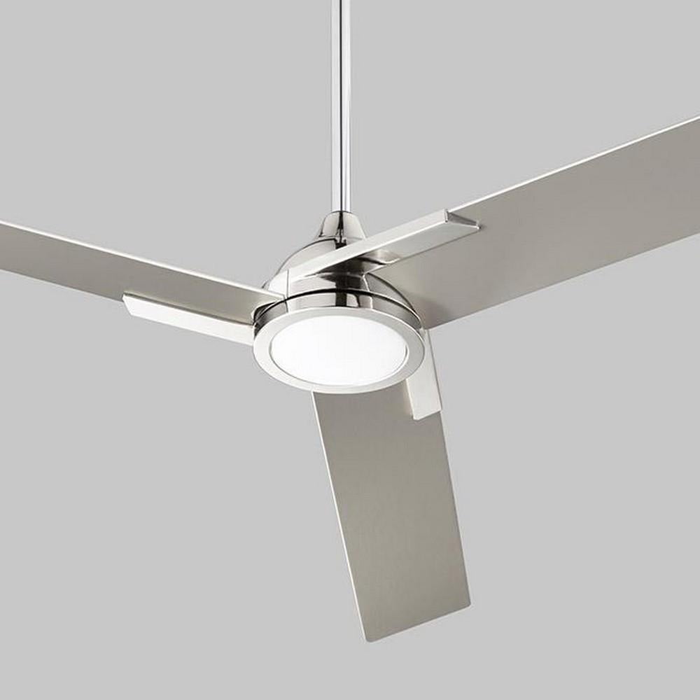 56 inch Ceiling Fan-Polished Nickel Finish Bailey Street Home 766-Bel ...