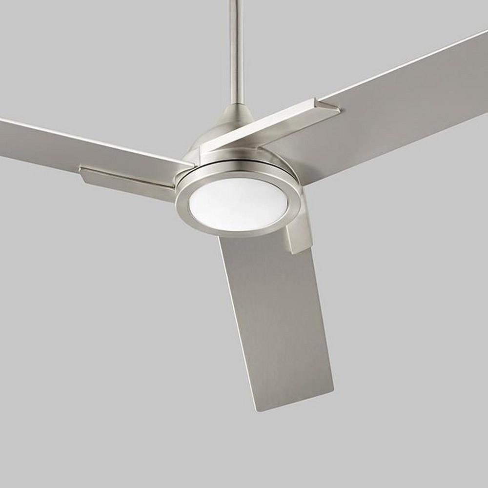 56 inch Ceiling Fan-Satin Nickel Finish Bailey Street Home 766-Bel ...