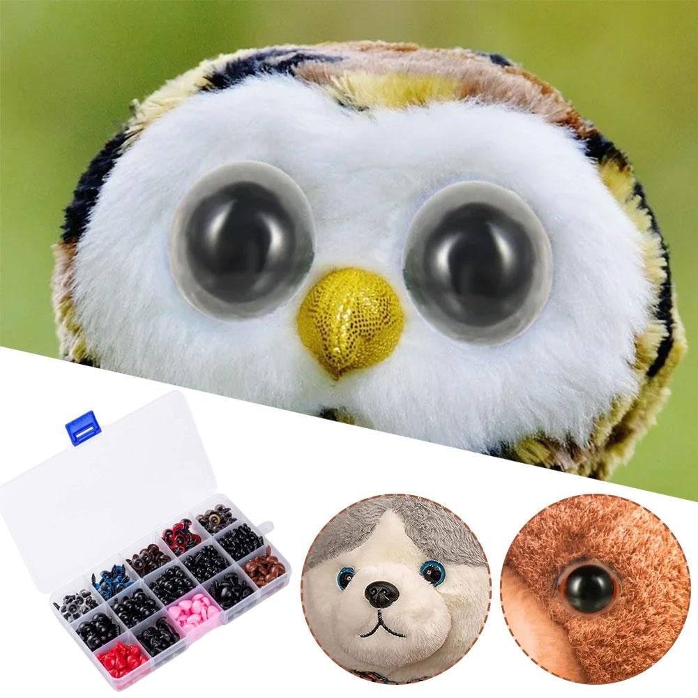 560 boxed acrylic flat bottom small animal simulation panda eyes and ...