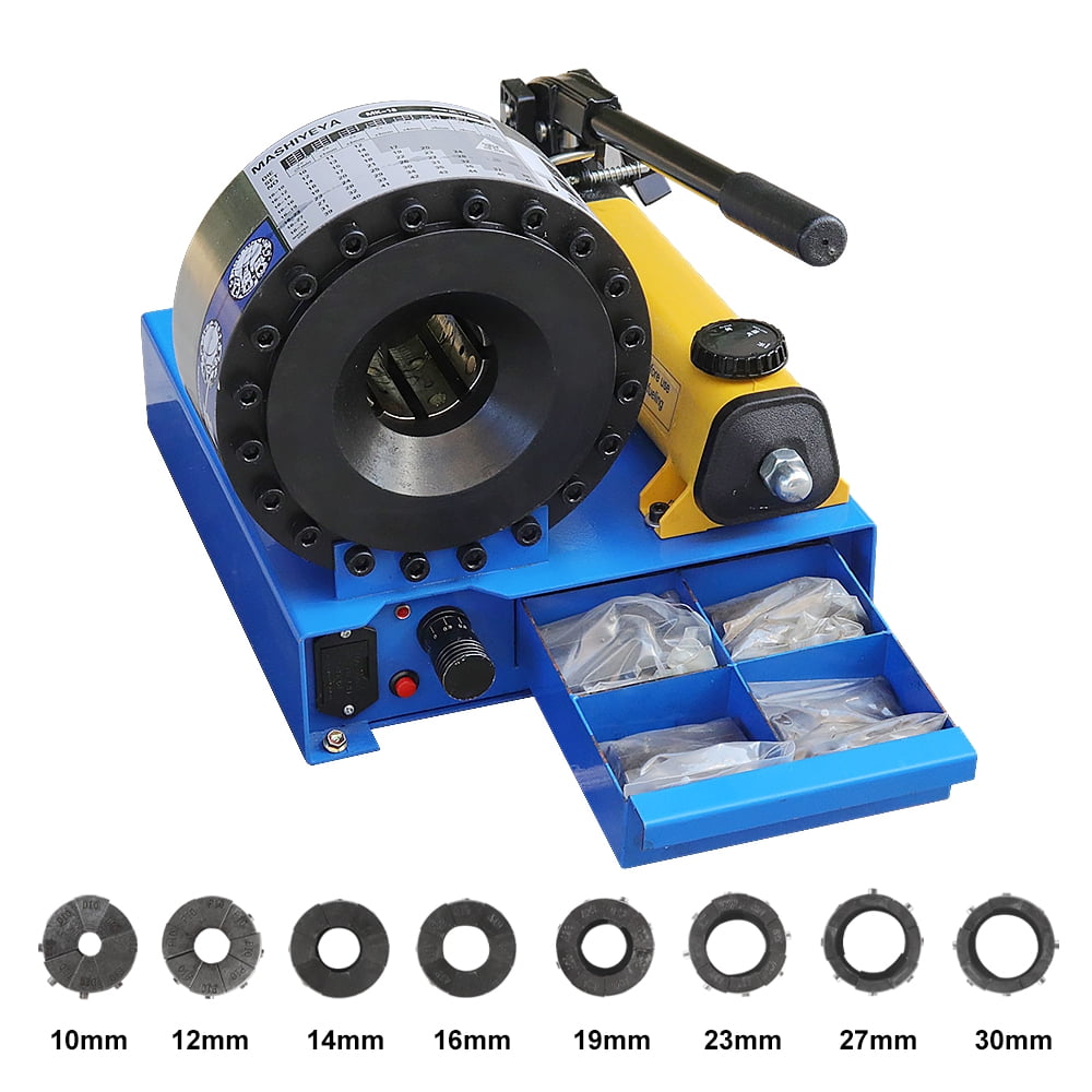 5600KN Portable Manual Hydraulic Hose Crimper Machine with 8 Sets Dies ...