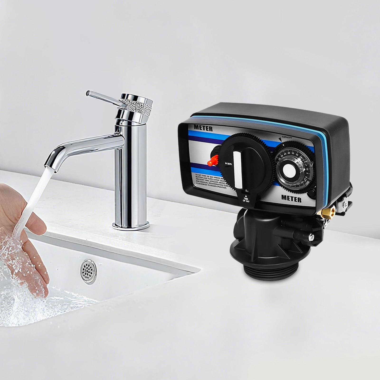 5600SM Digital Water Softener Control Valve, Automatic Metered ...