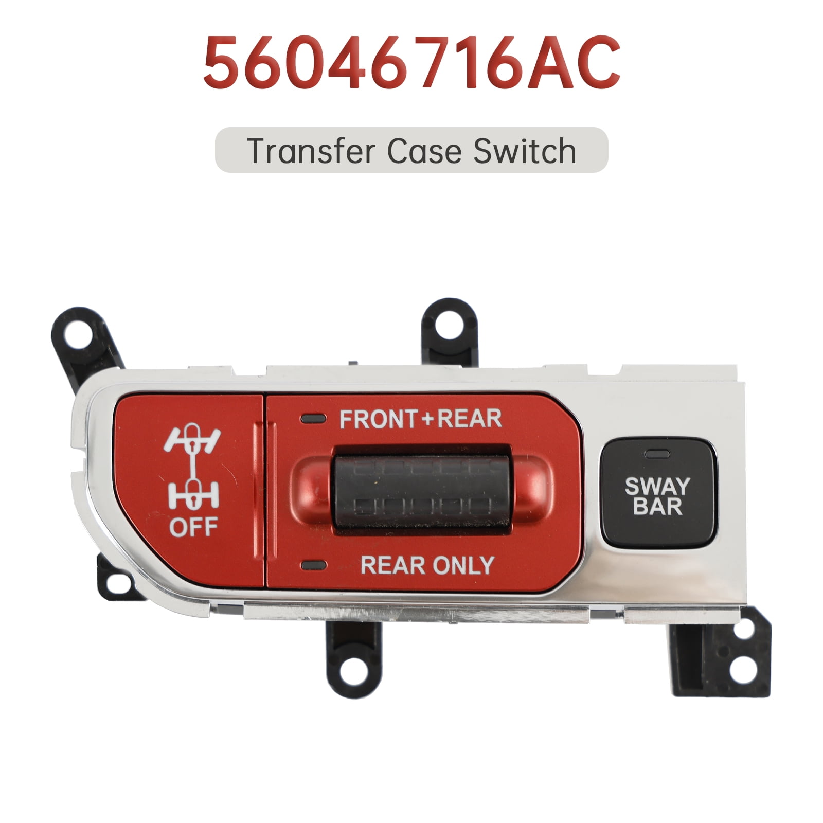 56046716AC Transfer Case Switch for Jeep Wrangler JL Off Road 2018-2023 ...