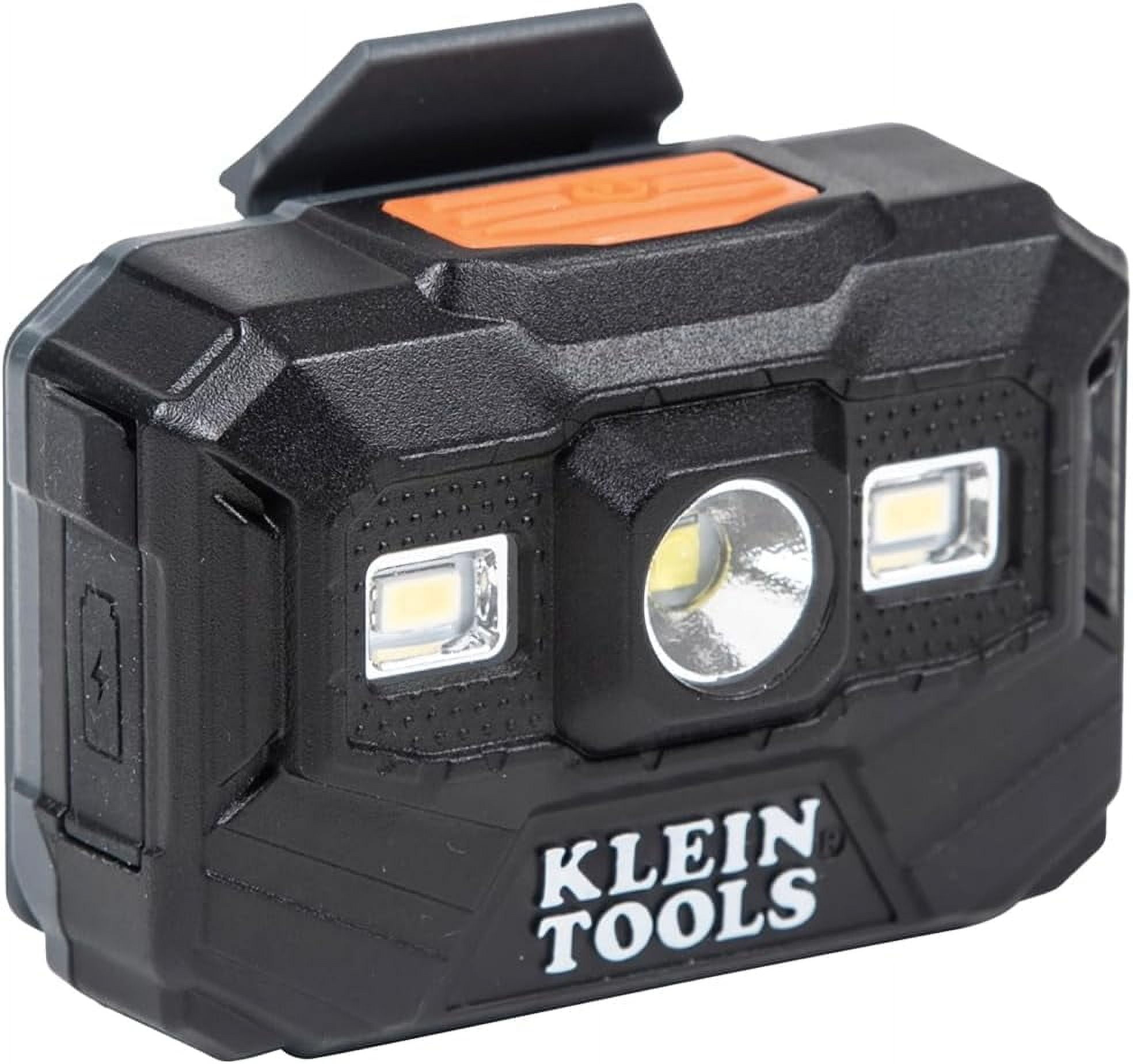 56062 Rechargeable LED Headlamp / Worklight for Klein Hardhats, 300 ...