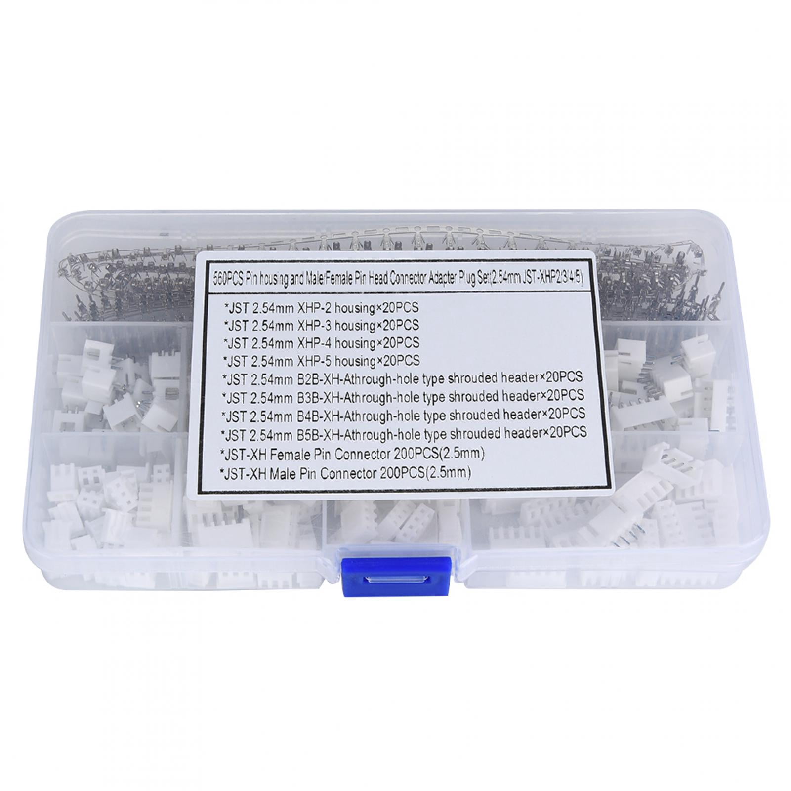 560Pcs Pin Connector Housing Shrouded Header Replacement Kits ...