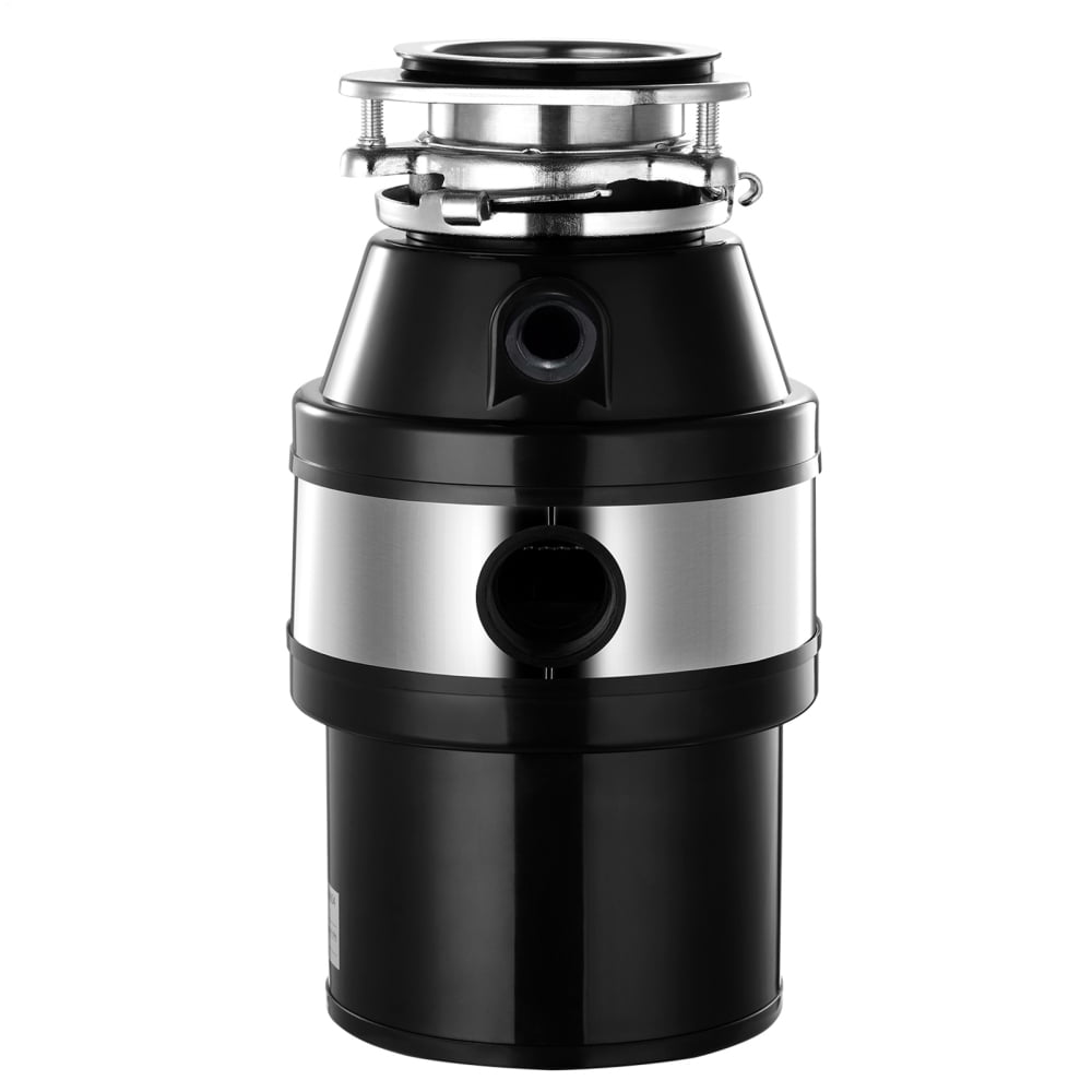 560W Kitchen Waste Disposal with Overload Protection, Stainless Steel ...