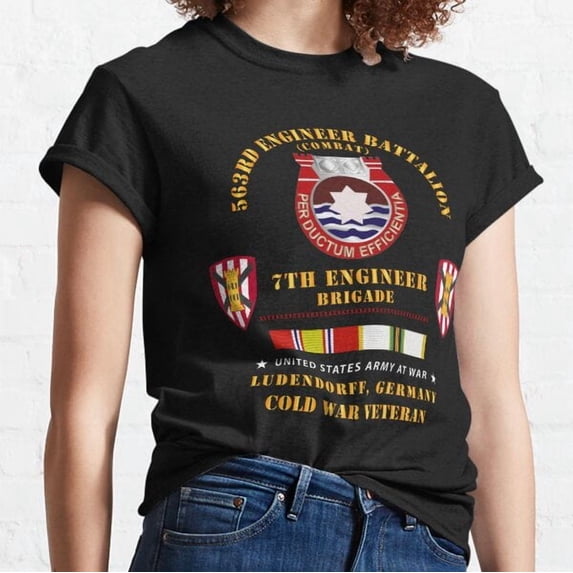 563Rd Engineer Bn, 7Th Eng Bde, Ludendorff, Germany W Cold Svc X 300 ...