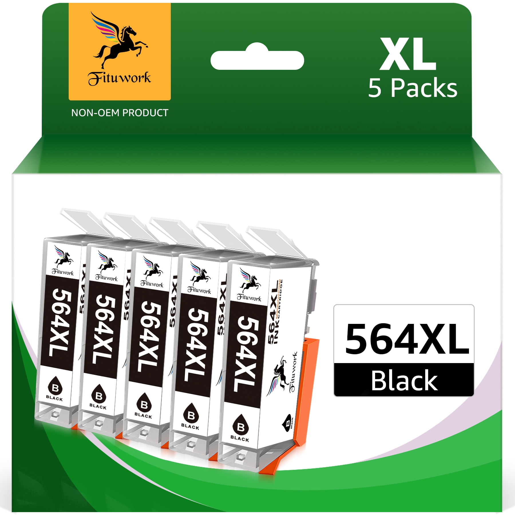 564XL Ink Cartridges Replacement for HP 564XL Combo Pack, Work on HP ...