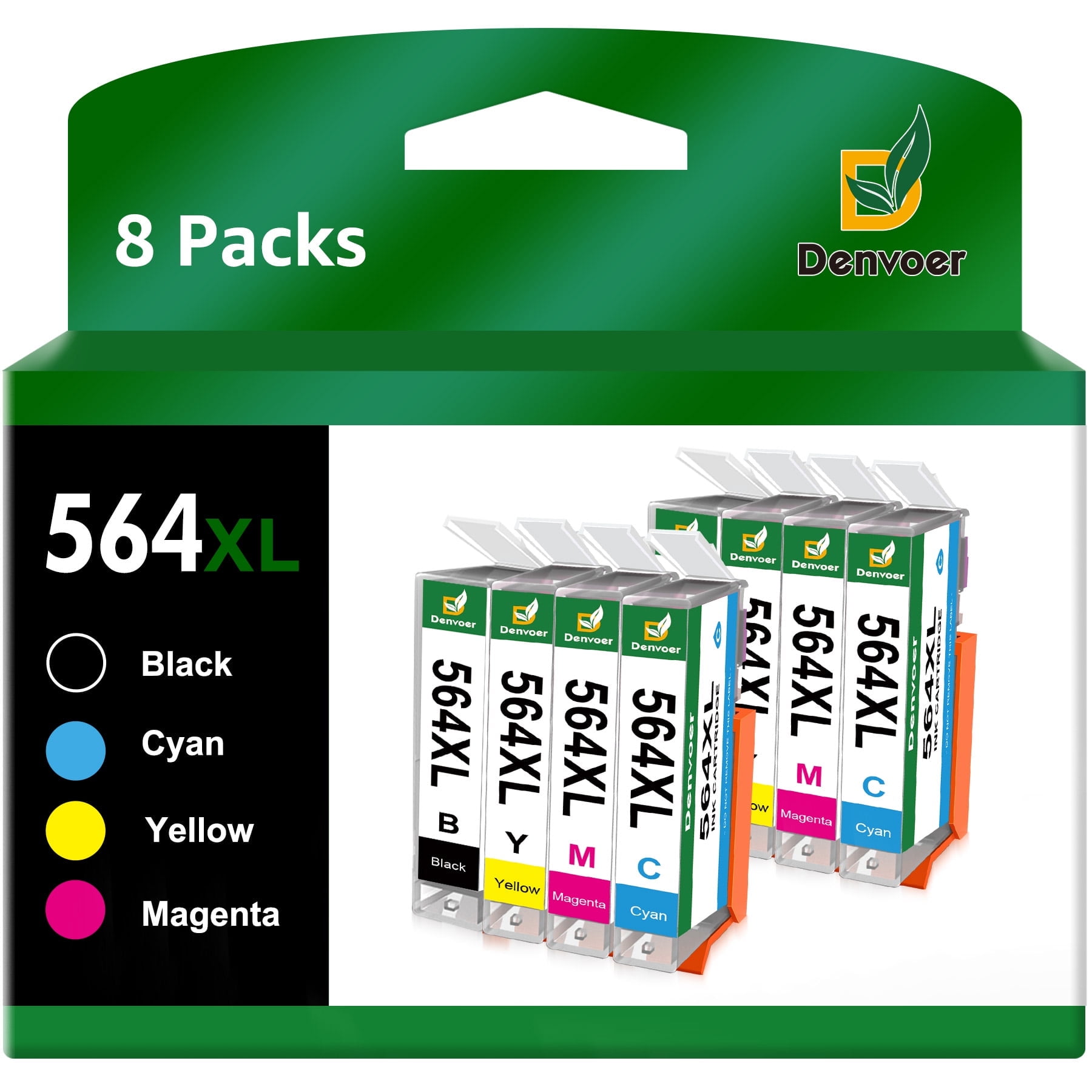 564XL Ink Cartridges Replacement for 564 XL Combo Pack - Fits ...