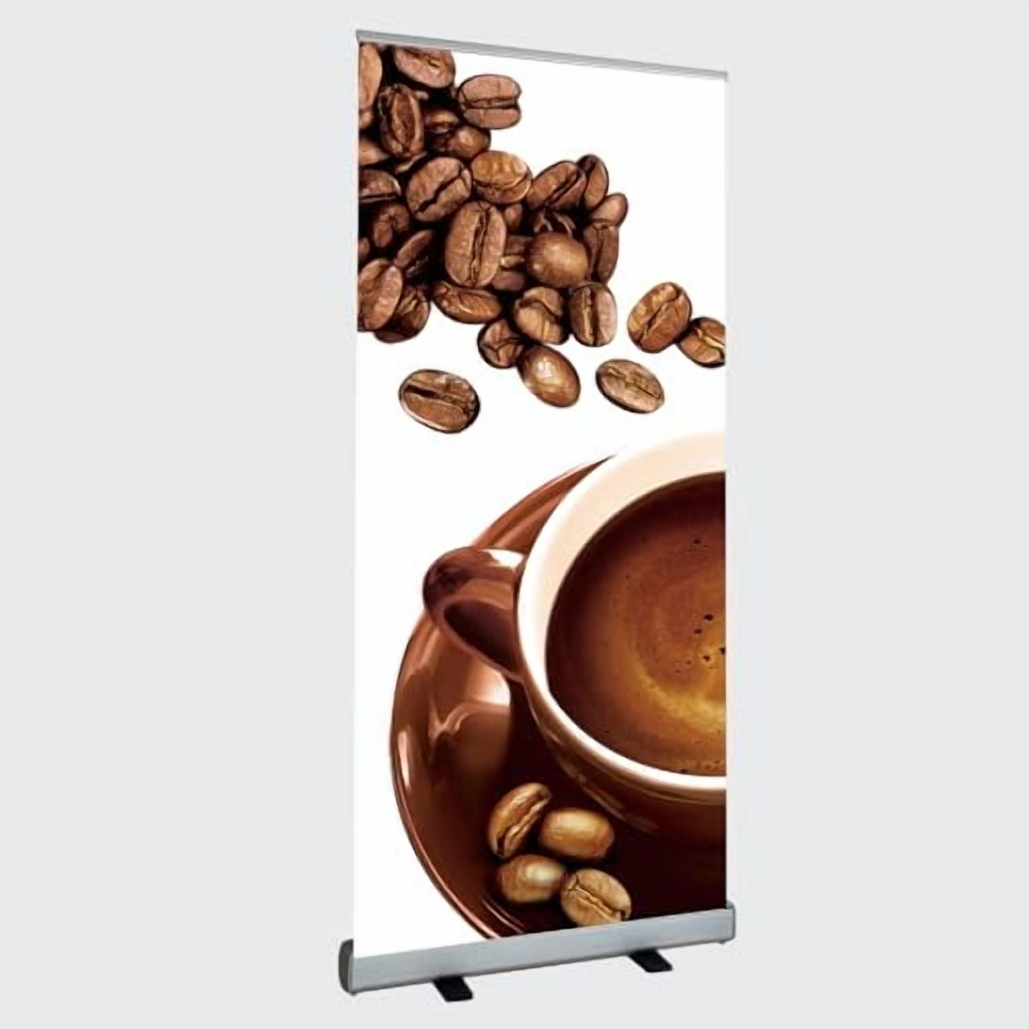 5665 Heavy-Duty Retractable Banner Stand 40" x72-90(WxH) 1 UNIT with ...