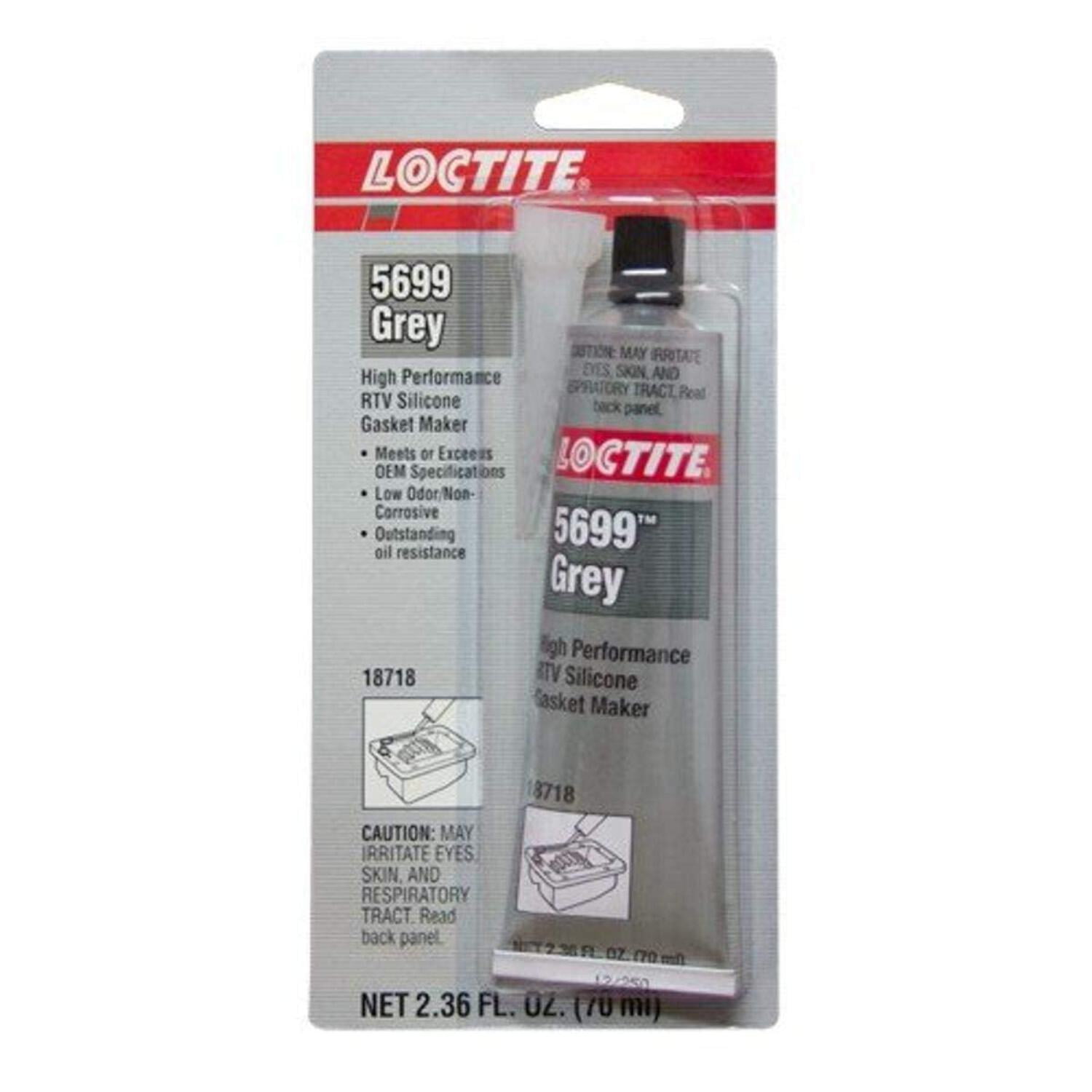 5699 High Performance RTV Silicone Gasket Maker, Grey - Walmart.com