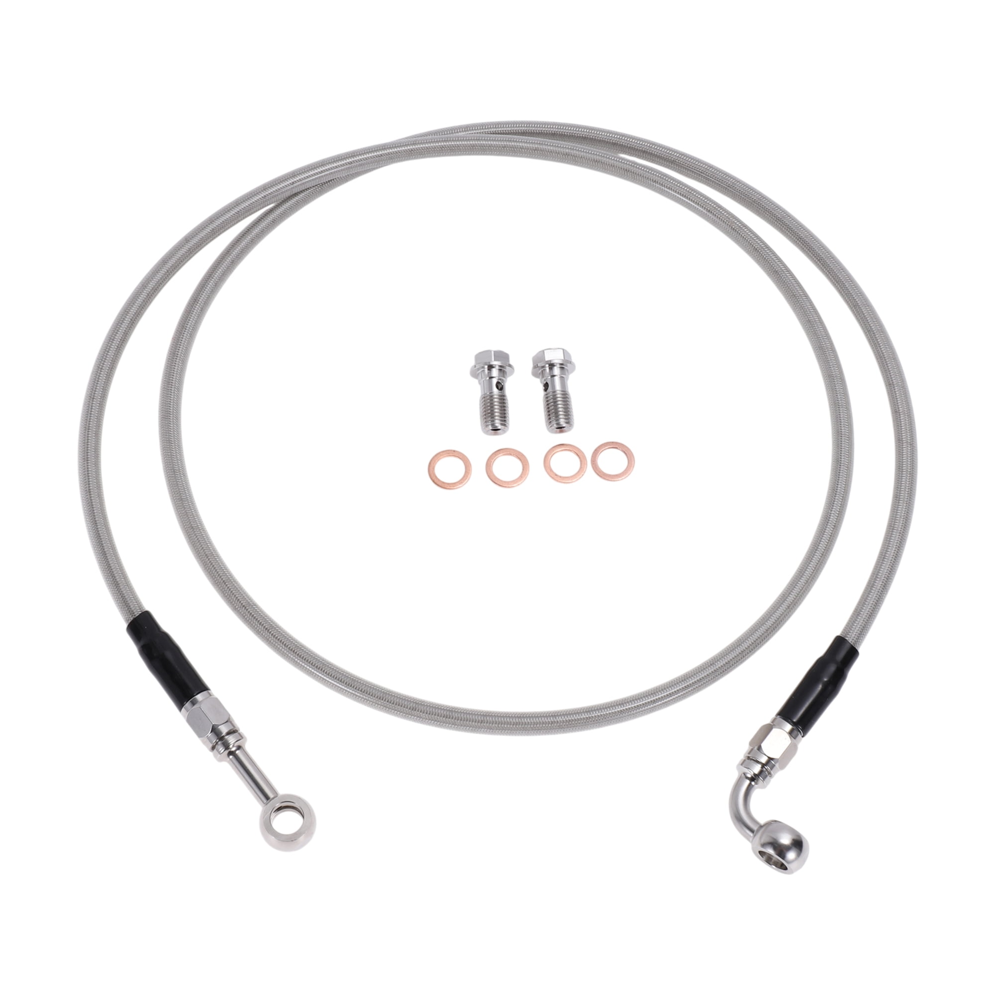 56In Hydraulic Front Brake Line Kit for 16-18In Handlebar Hydraulic ...