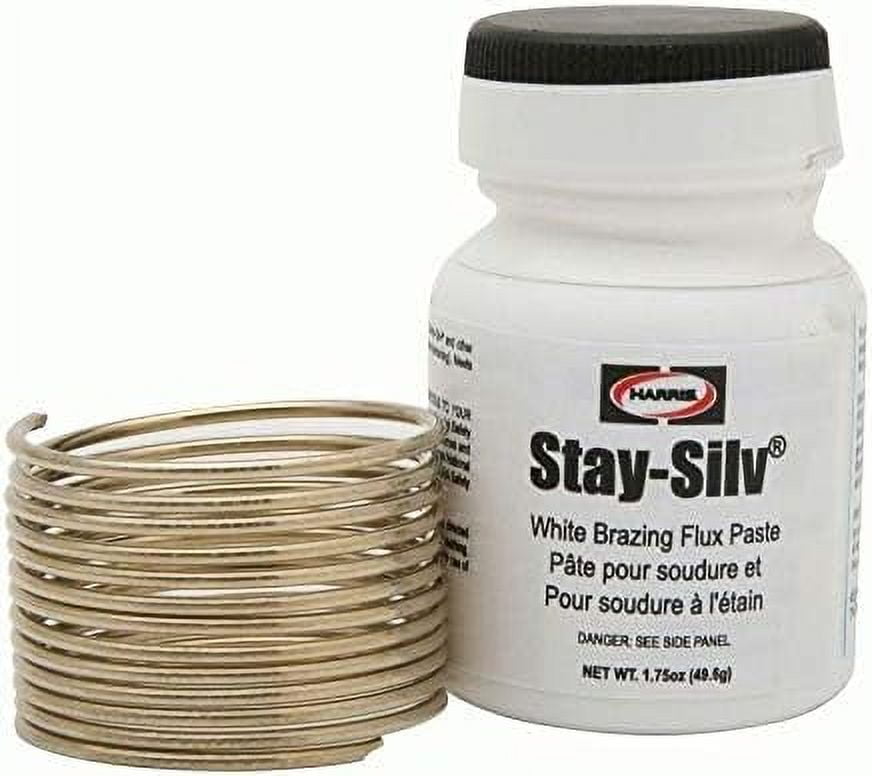 56KPOP Harris Solder Kit - Safety-Silv 56% Brazing Alloy Troy Ounce w ...