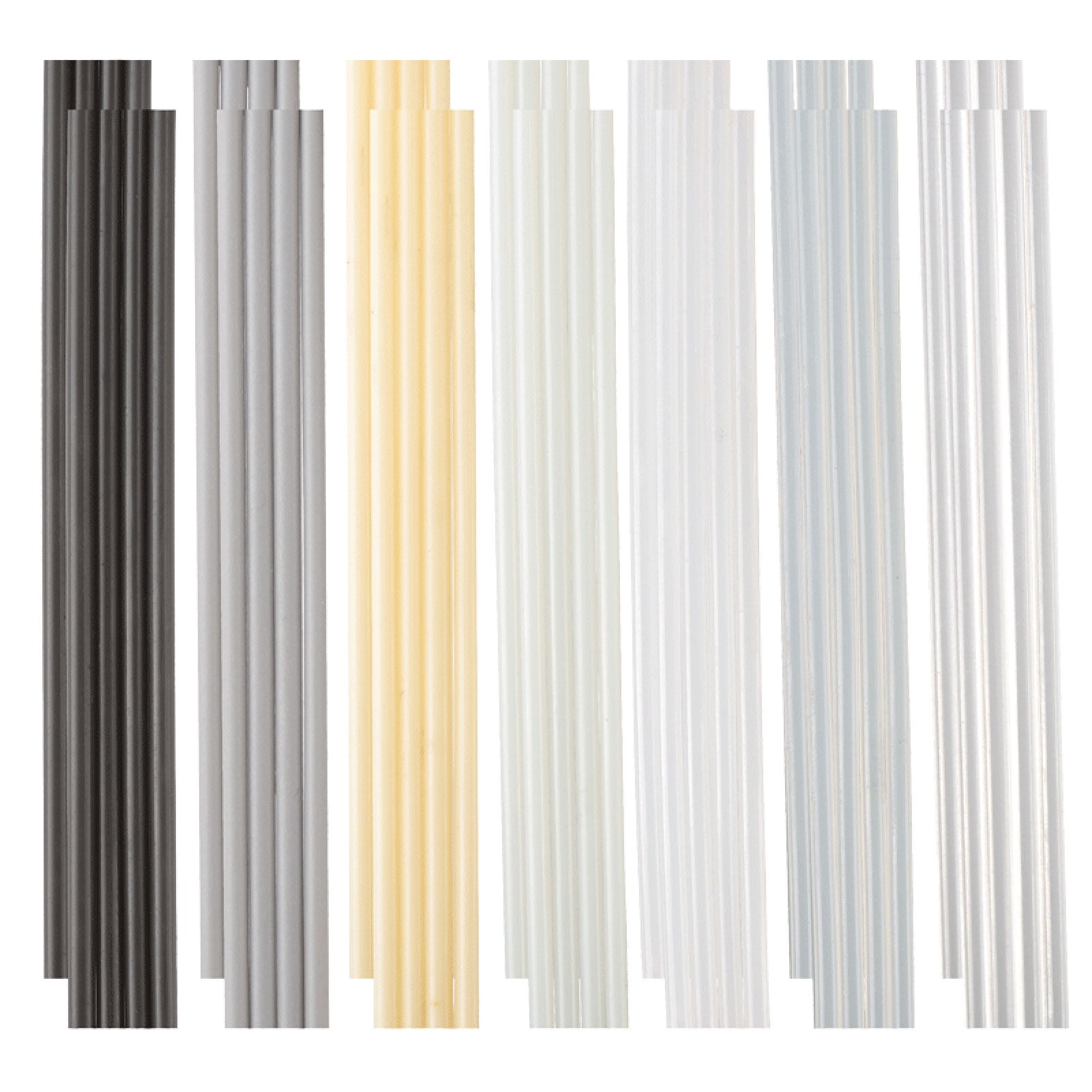 56PCS 7 Types of Plastic Welding Rods(PP PU ABS PE TPO PA PC),Plastic ...