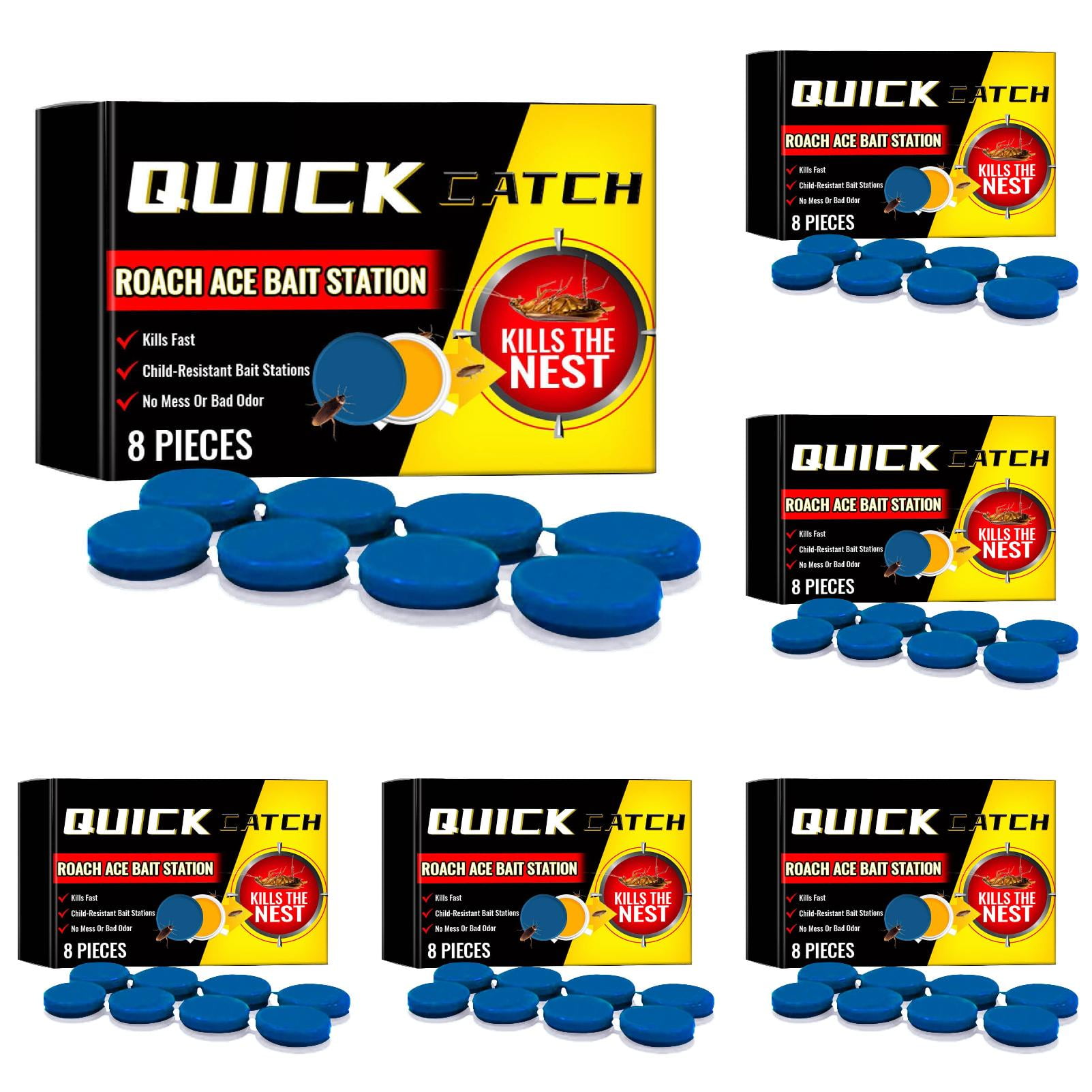 56PCS Long Lasting & Odorless Cockroach BaitGel,Fast Acting Cockroach ...