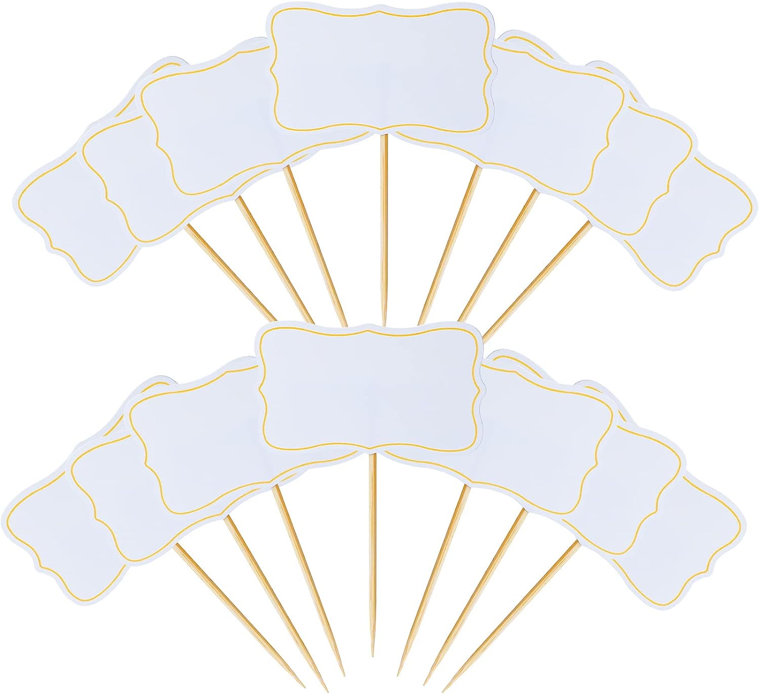 Dessert Labels Table