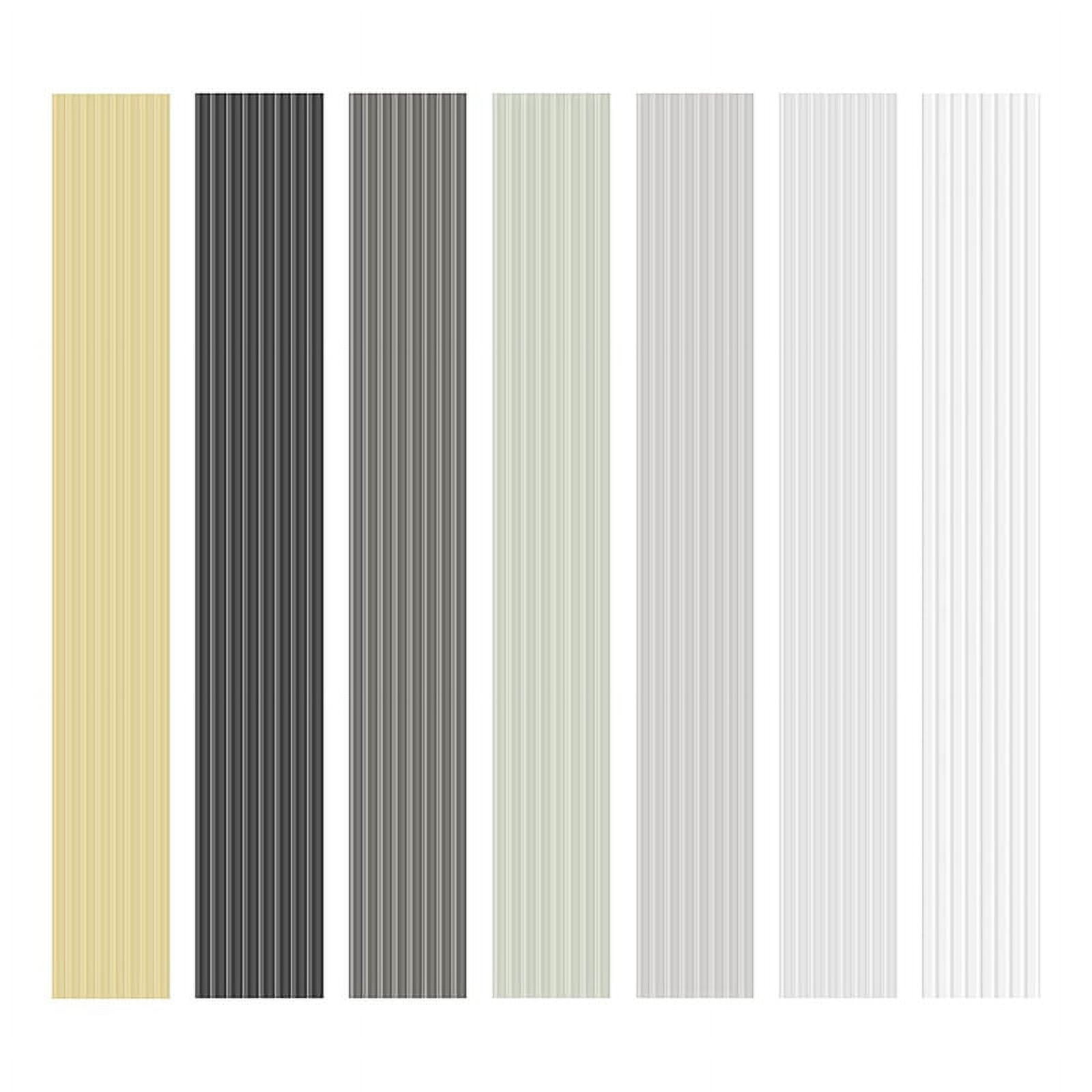 56PCS Plastic Welding Rods- 7 Types of (PP PU ABS PE PA PC) Heating 2 ...