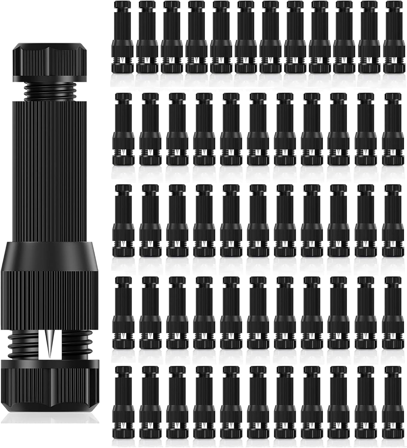 56Pack Low Voltage Wire Connector, Landscape Lighting Connectors ...