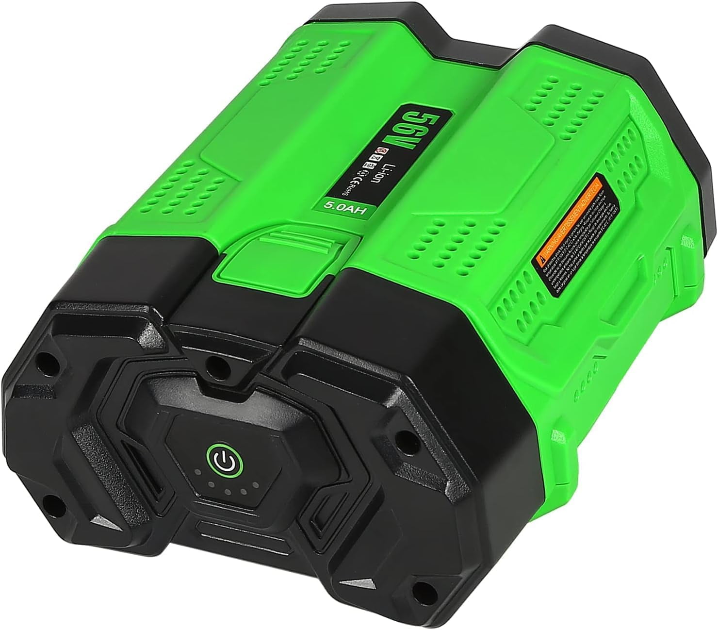 56V 5000mAh Replacement Battery for EGO BA2800 BA4200 BA1400, 5.0Ah Lithium Ion Battery ...