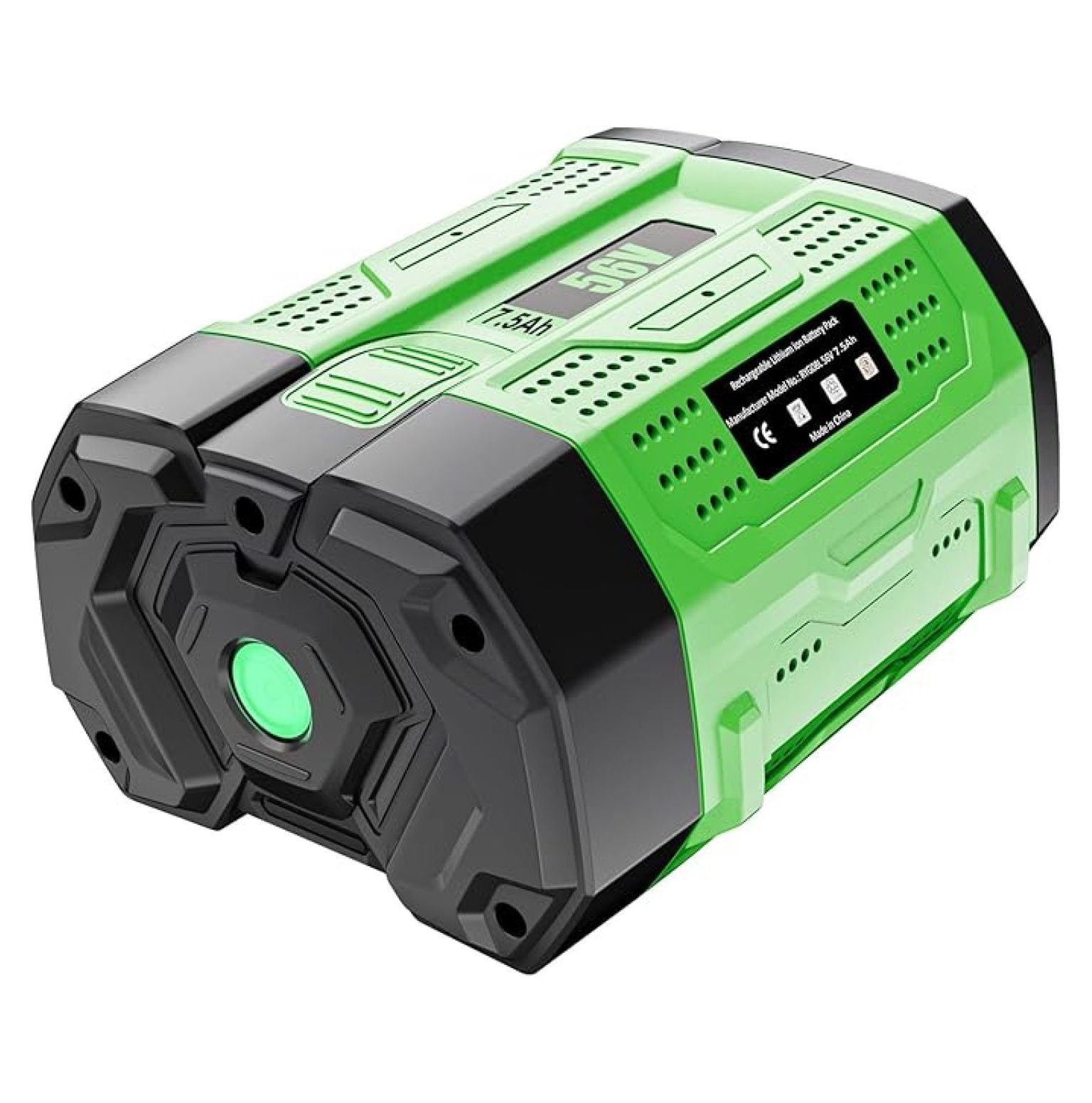 56V 7.5Ah EGO Battery Replacement - 7500mAh Lithium BA2800 BA4200 for ...